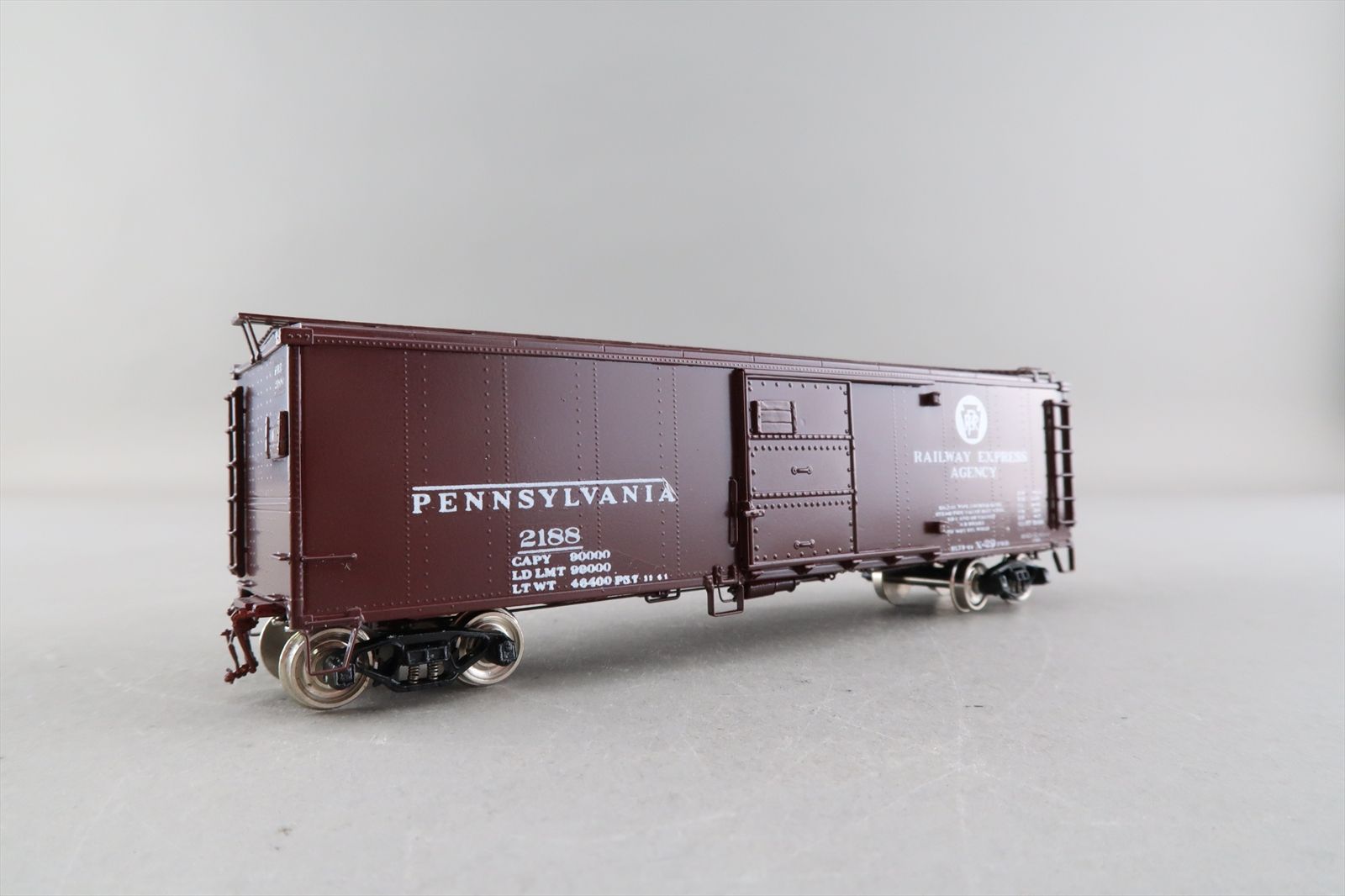 HO Brass Model - PSC 16020-2 PRR Pennsylvania X-29 Boxcar Box Car #2188 ...
