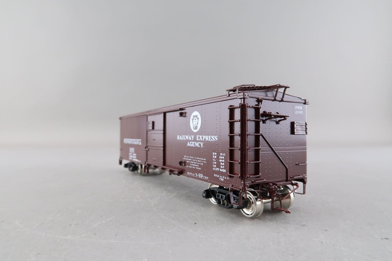 HO Brass Model - PSC 16020-2 PRR Pennsylvania X-29 Boxcar Box Car #2185 ...