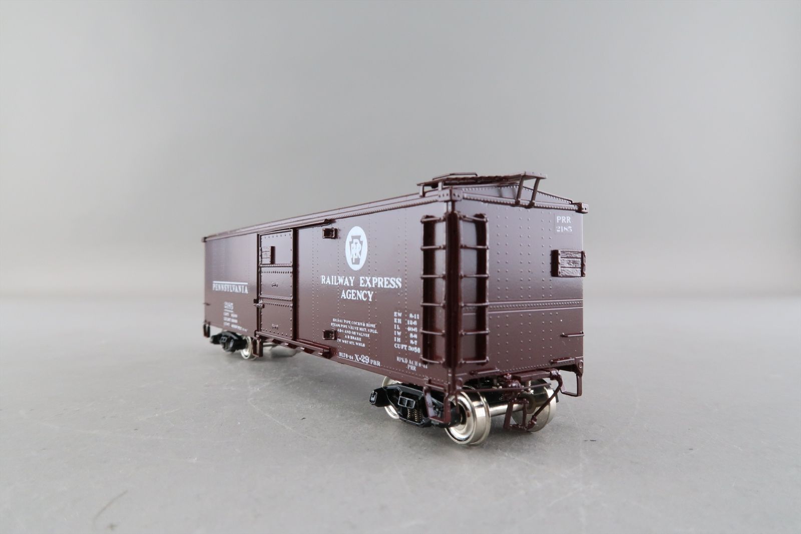 HO Brass Model - PSC 16020-2 PRR Pennsylvania X-29 Boxcar Box Car #2185 ...