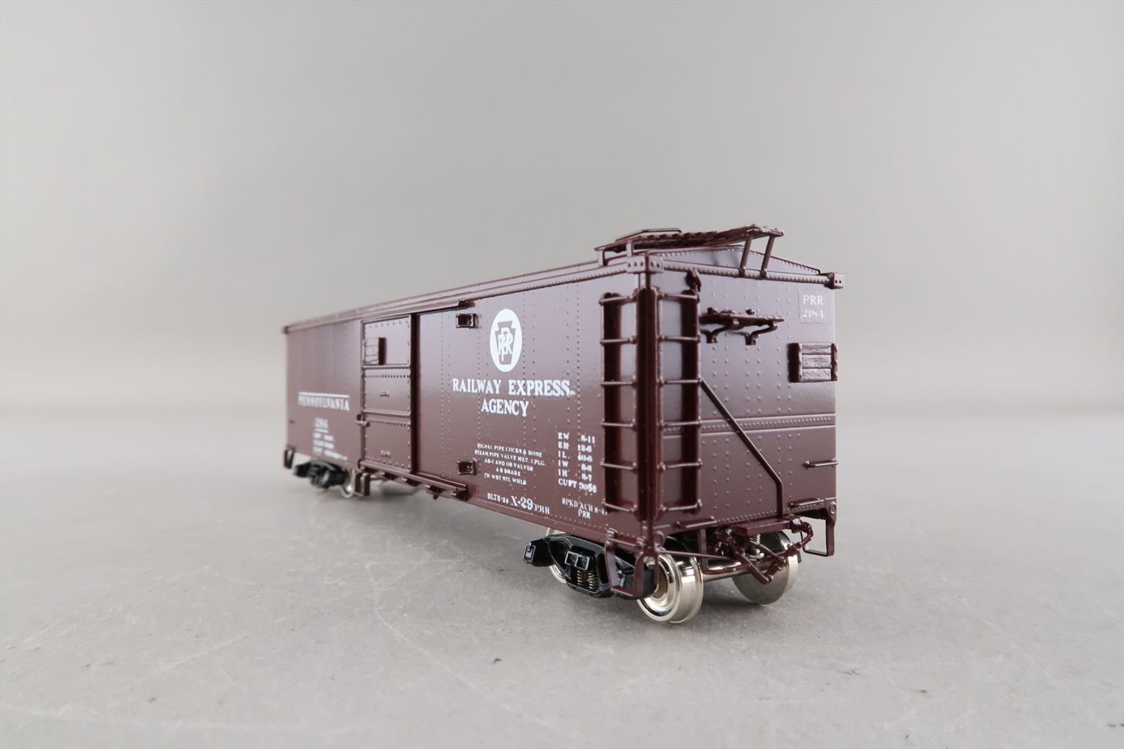 HO Brass Model - PSC 16020-2 PRR Pennsylvania X-29 Boxcar Box Car #2184 ...