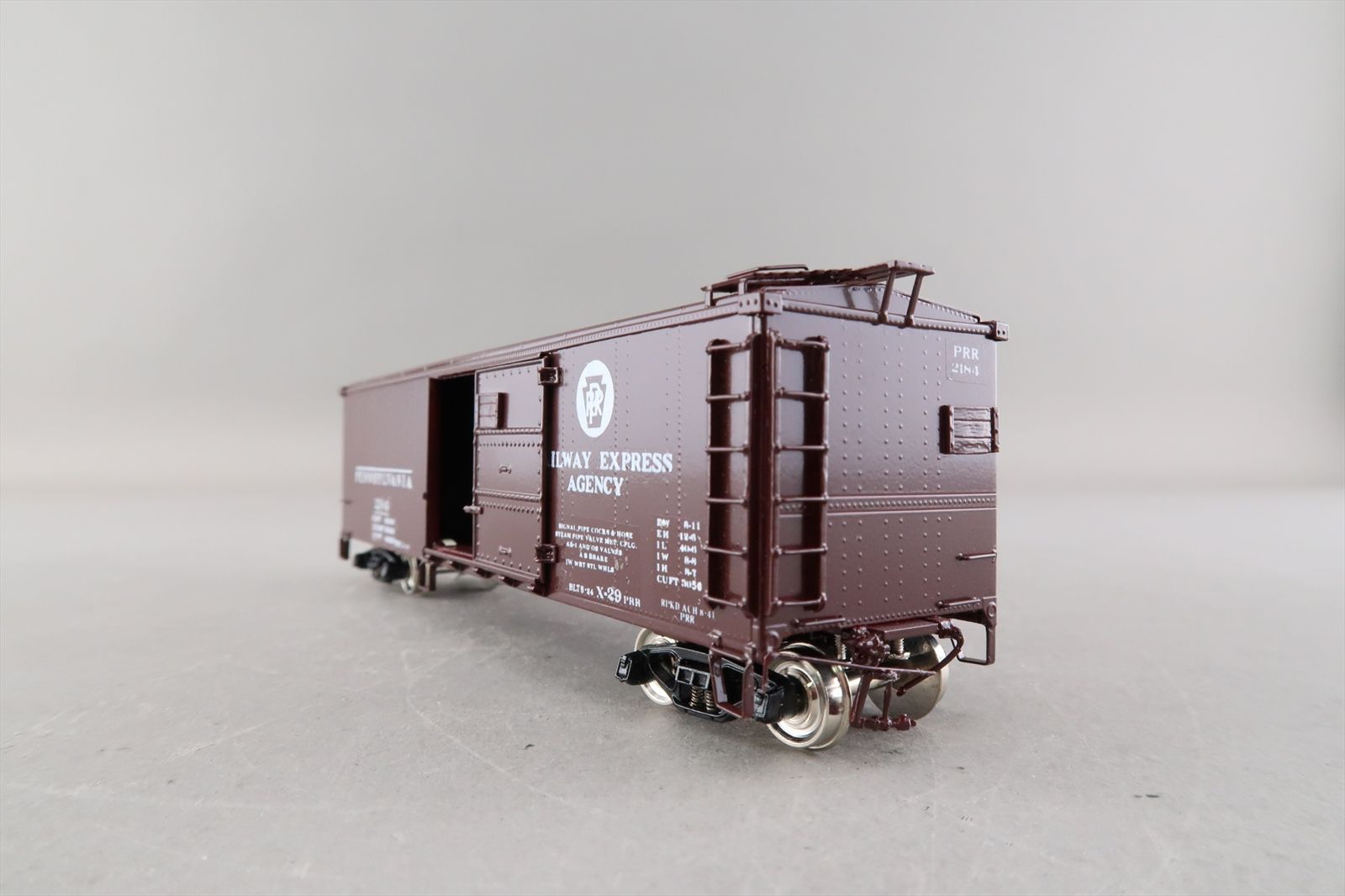 HO Brass Model - PSC 16020-2 PRR Pennsylvania X-29 Boxcar Box Car #2184 ...