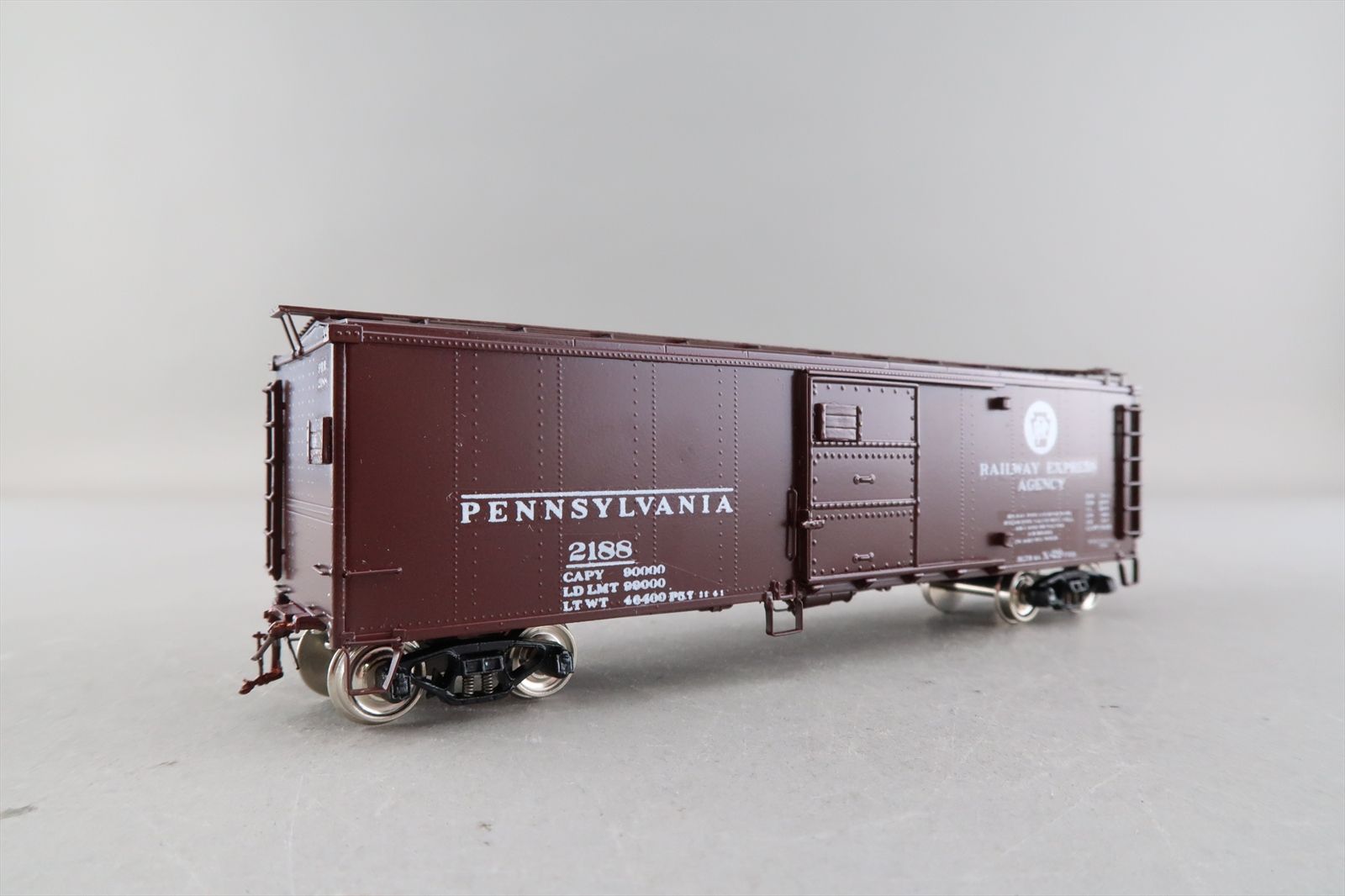 HO Brass Model - PSC 16020-2 PRR Pennsylvania X-29 Boxcar Box Car #2188 ...