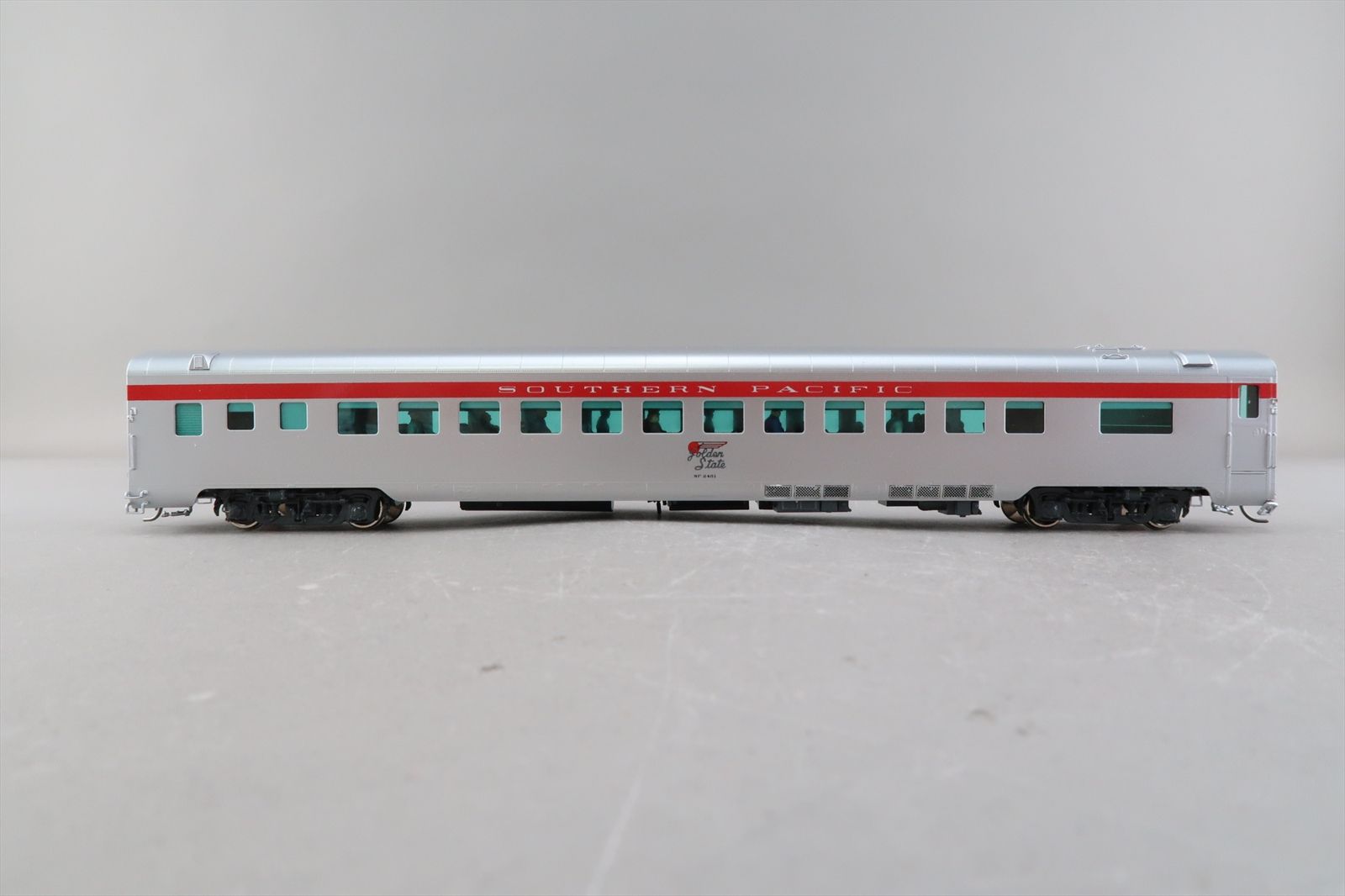 HO Brass Model - TCY 1173 SP Southern Pacific 44 Seat Coach #2401 - Pro Paint + Detail by Boyd ...