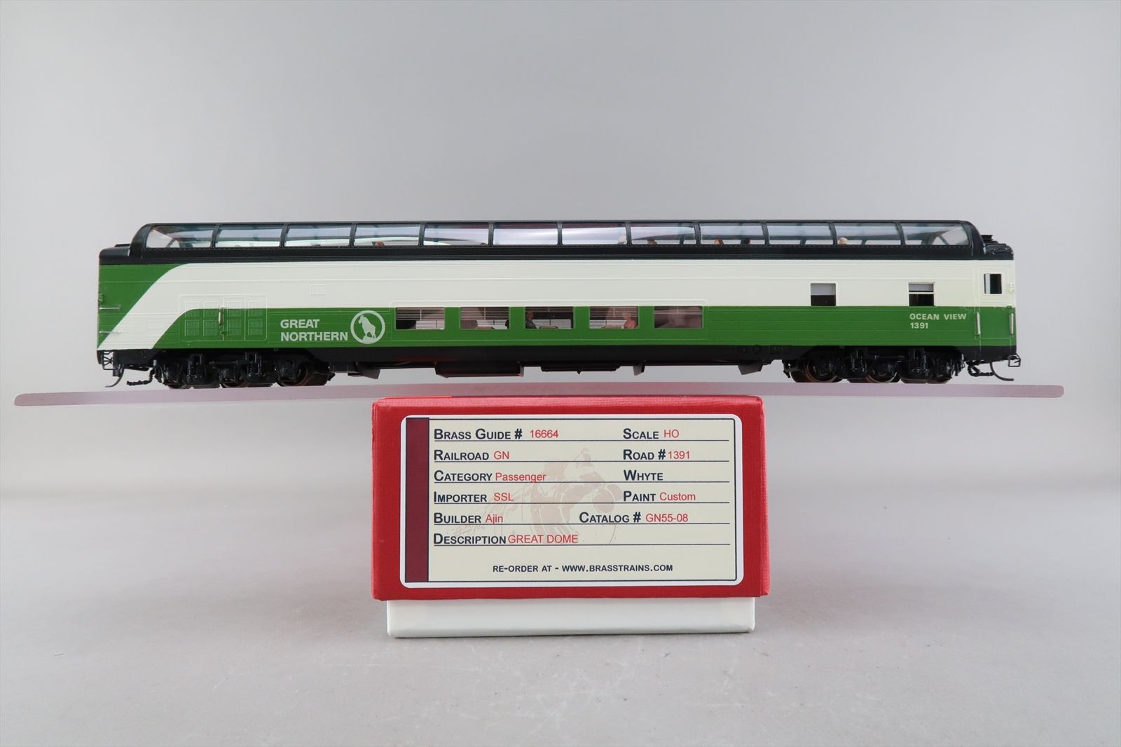 HO Brass Model - SSL GN55-8 GN BN Great Northern Burlington Northern ...