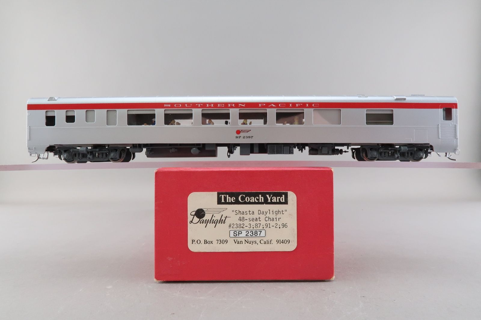 HO Brass Model - TCY SP Southern Pacific 48 Seat Chair Car General ...