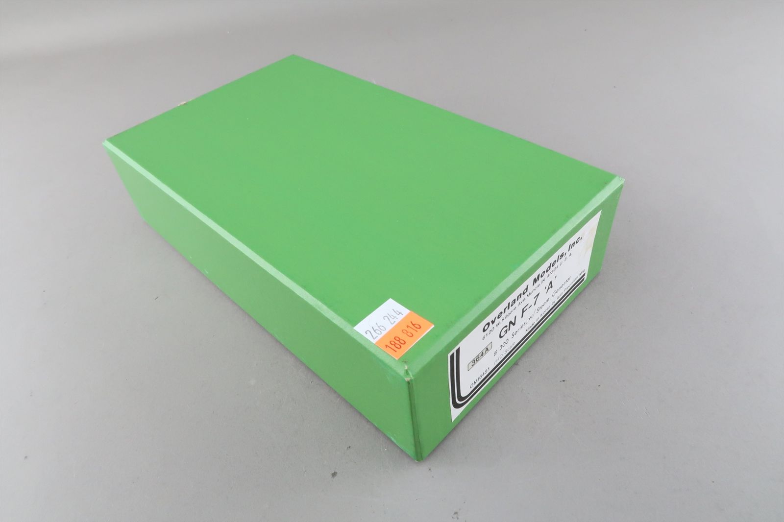 HO Brass Model - OMI 6451 GN Great Northern F7 F7A w/ Steam Generator ...