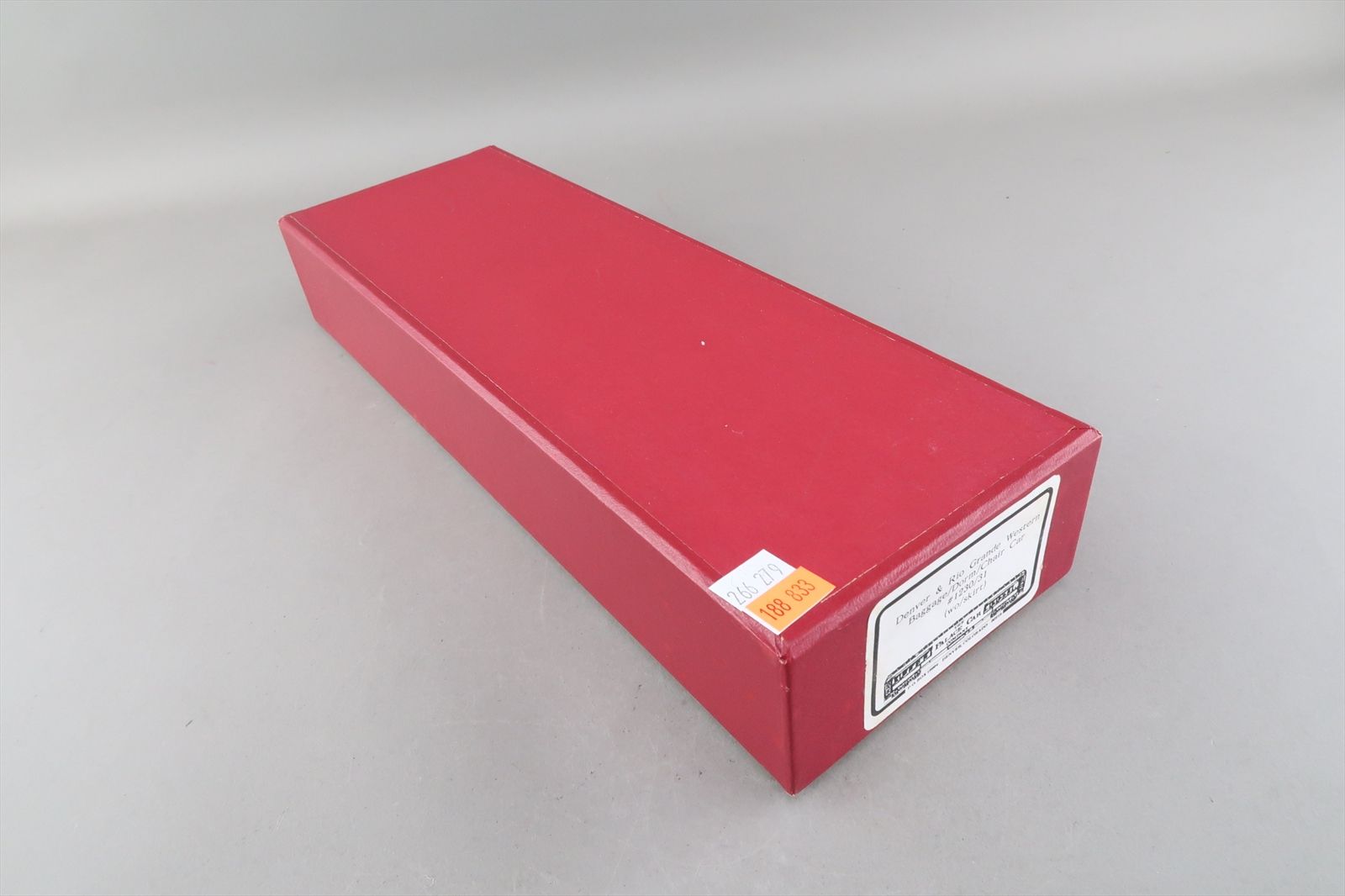 HO Brass Model - PCC Palace D&RGW Rio Grande Baggage Dorm Chair Car The Ski Train #1231 - Pro ...