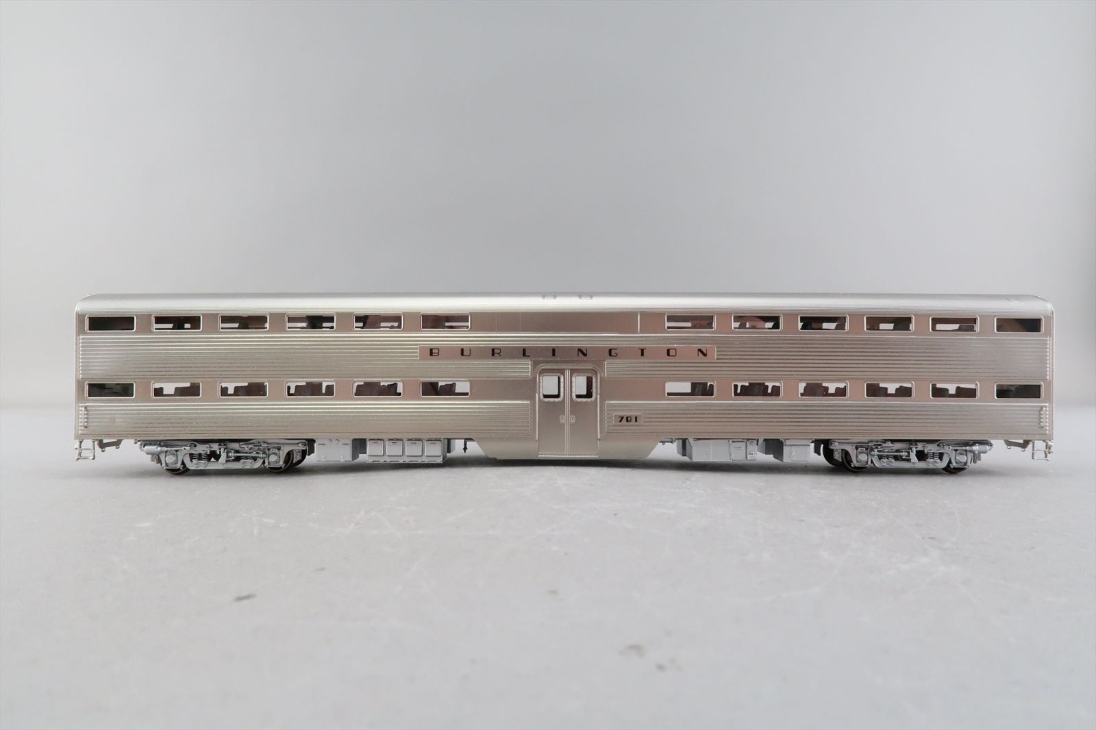 HO Brass Model - OMI 3288.1 CB&Q Burlington Suburban Gallery Coach #781 ...