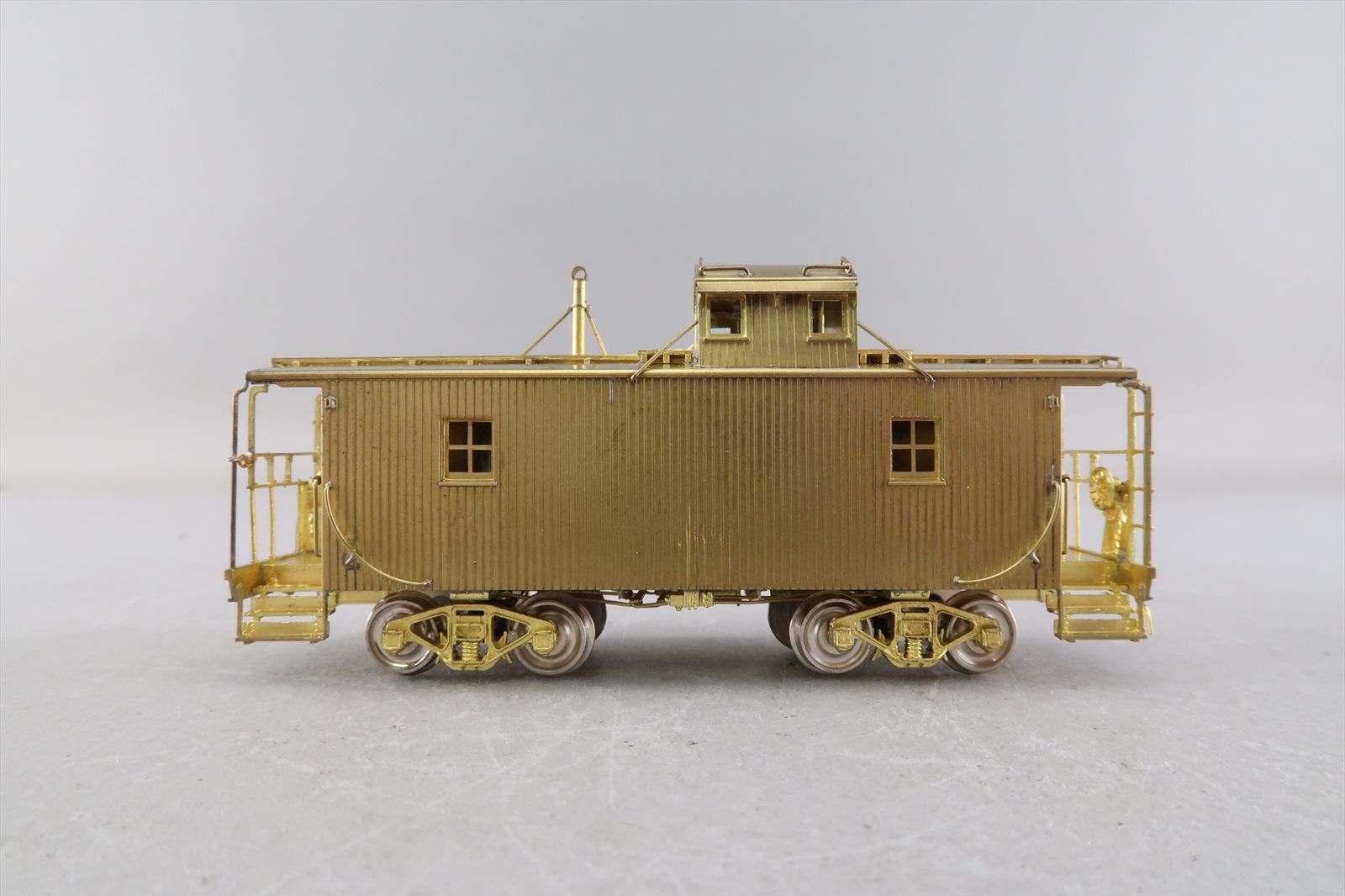 HO Brass Model - Railworks PRR N6b Wood Cabin Car Caboose Narrow Offset ...