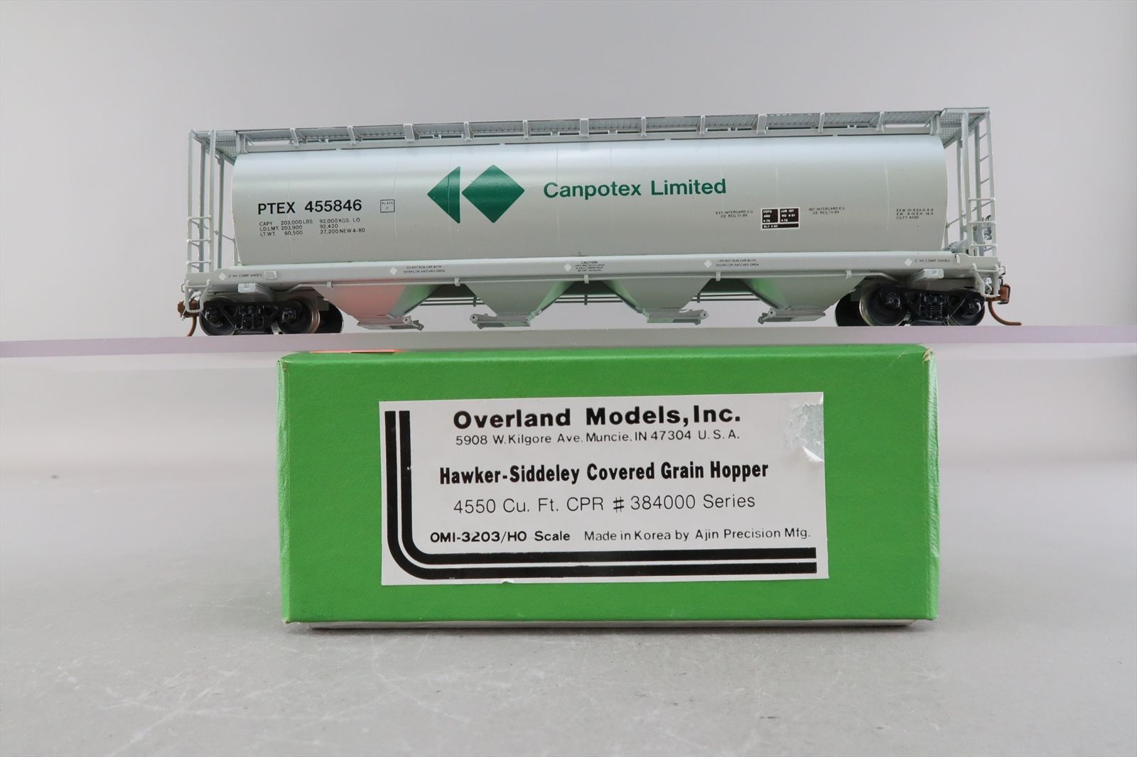 HO Brass Model - OMI 3203 PTEX Canpotex Limited Hawker - Siddeley ...