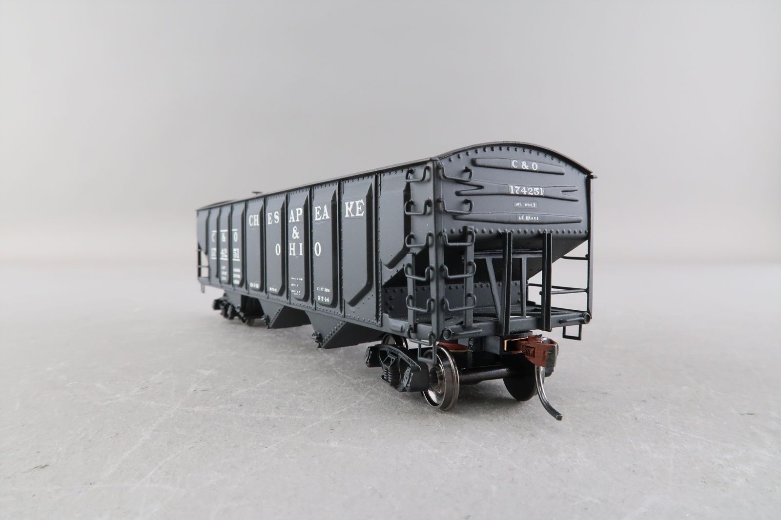 HO Brass Model - OMI 1308 C&O Chesapeake & Ohio Triple Hopper #174251 ...