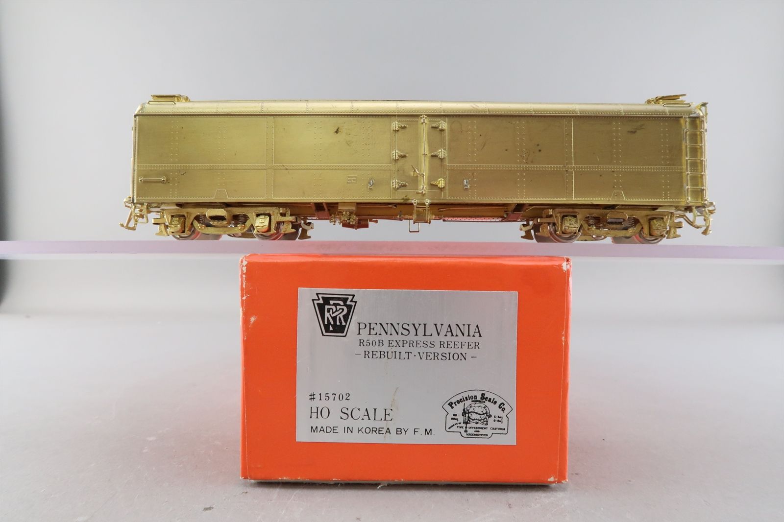 HO Brass Model - PSC 15702 PRR Pennsylvania R50B Express Reefer ...
