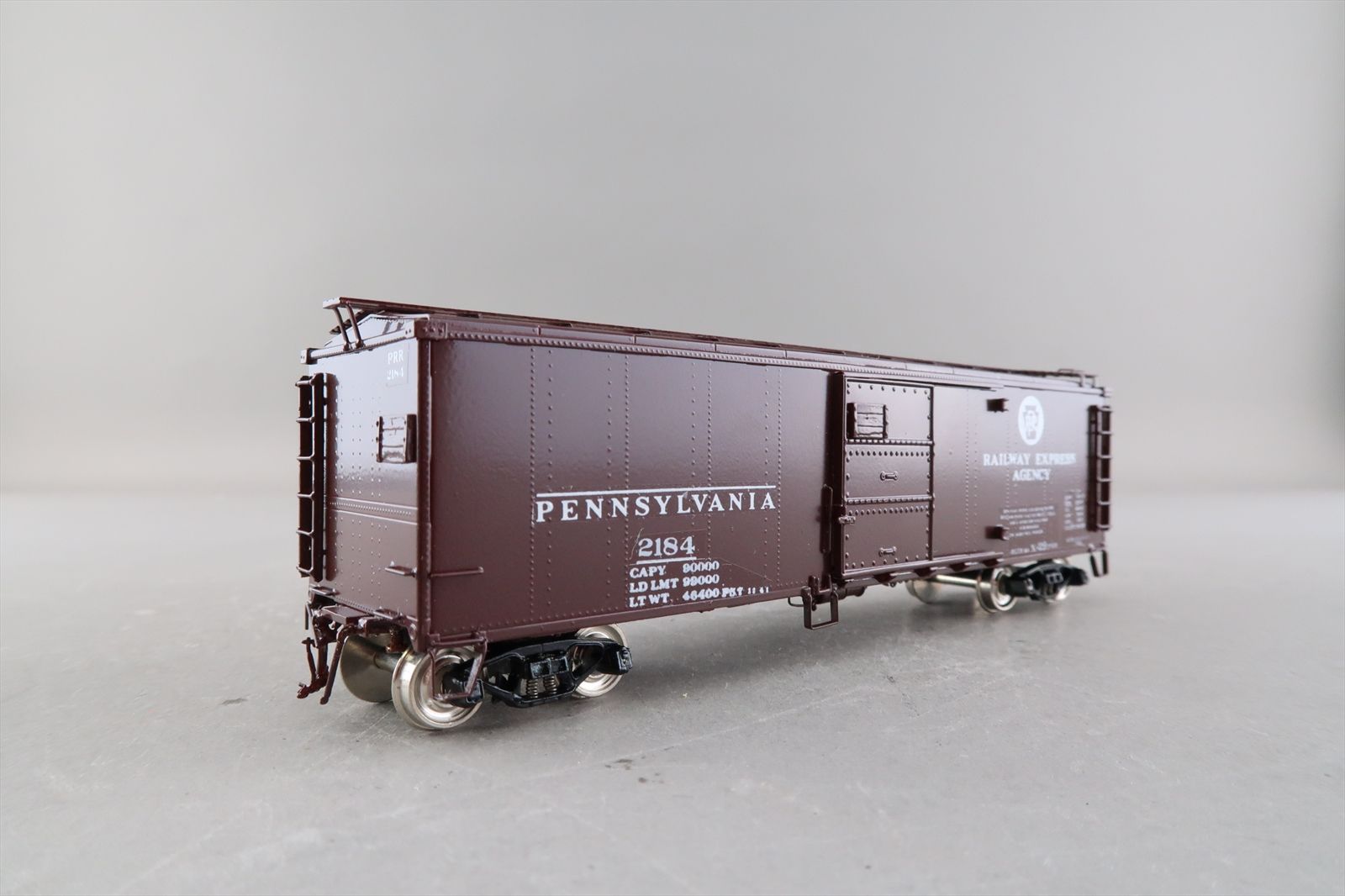 HO Brass Model - PSC 16020-2 PRR Pennsylvania X-29 Boxcar Box Car #2184 ...