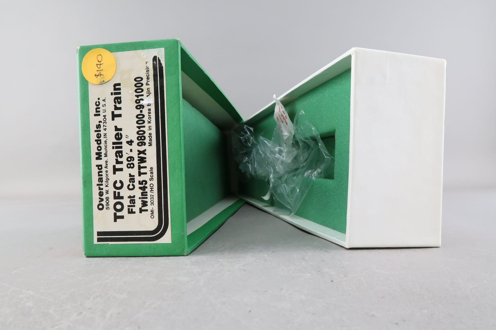 HO Brass Model - OMI 3032 TTAX TTX Twin45 TOFC Trailer Train Flat ...