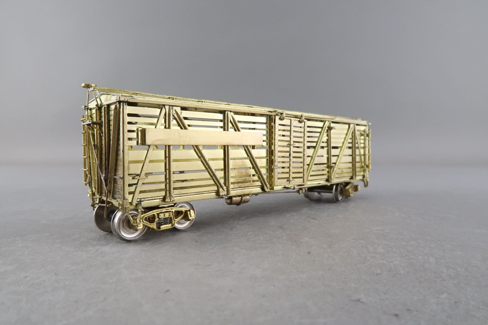 HO Brass Model - PSC 15596 PRR Pennsylvania K-8 Livestock Stock Car AAR ...