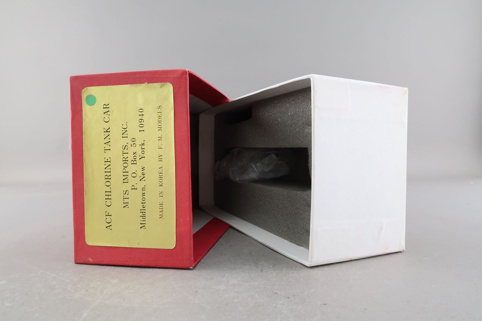 HO Brass Model - MTS PRR / PSMX Pennsylvania Salt Mfg. Co. ACF Chlorine Tank Flatcar w/ Tanks ...