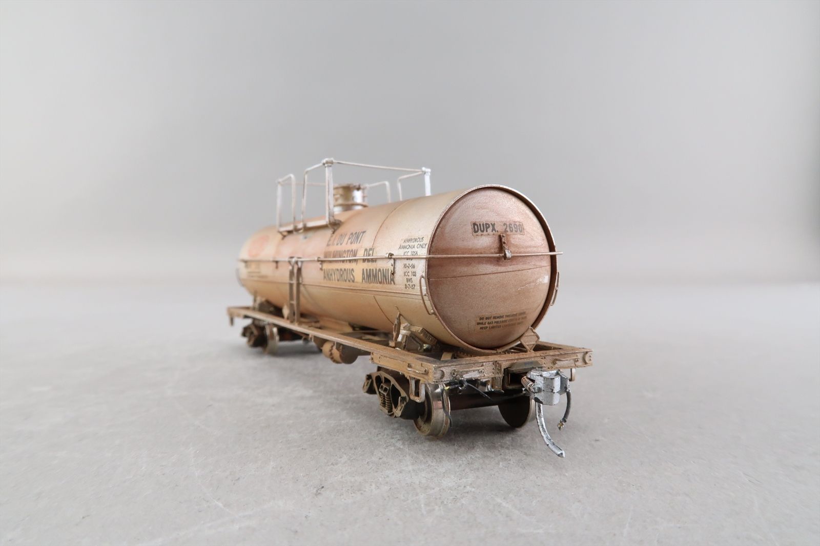 HO Brass Model - OMI 3134 DUPX Dupont ACF Single Dome Tank Car #2690 ...