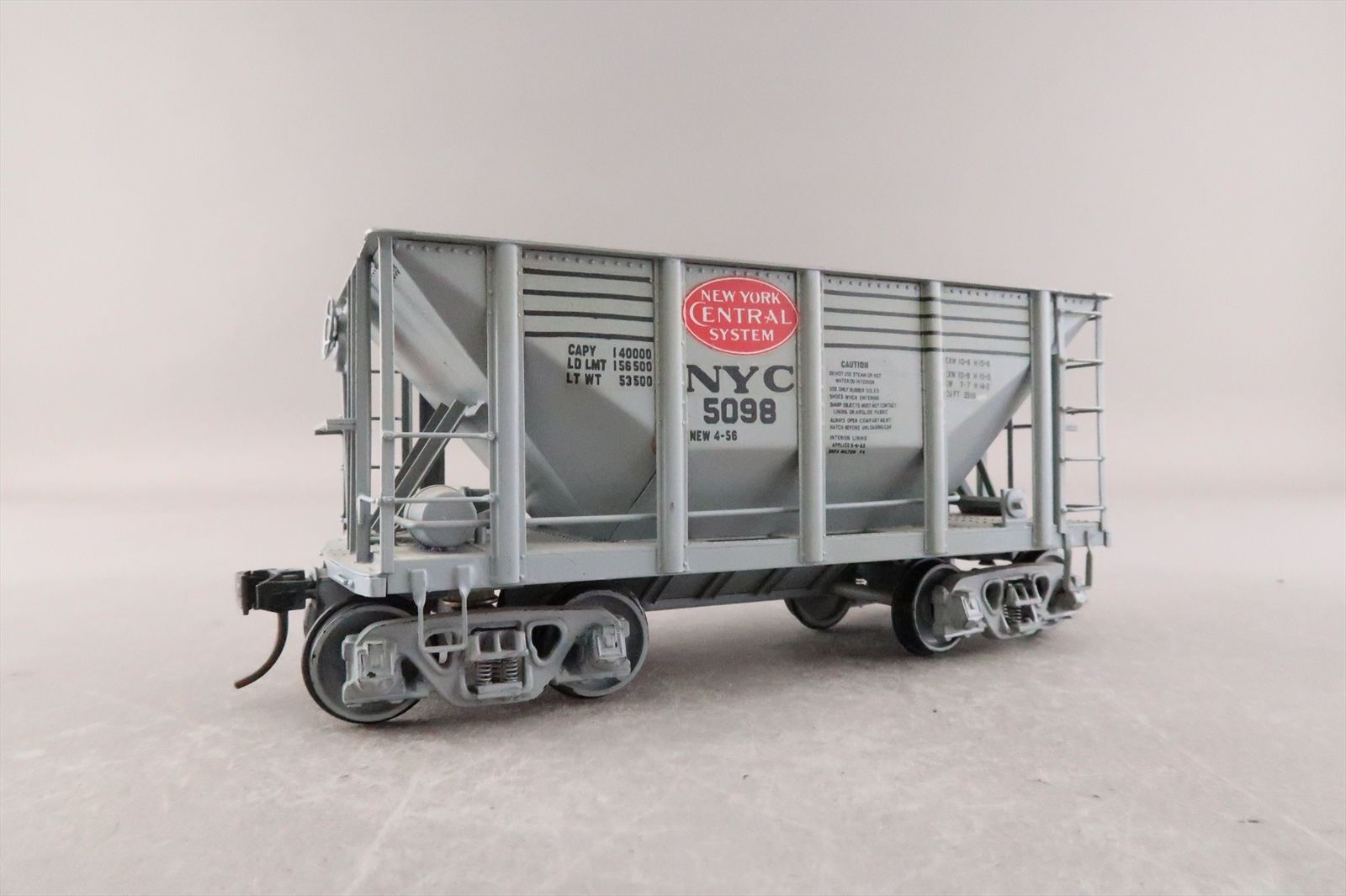 O Brass Model - USH 515 NYC New York Central Ribbed Side Ore Car #5098 ...