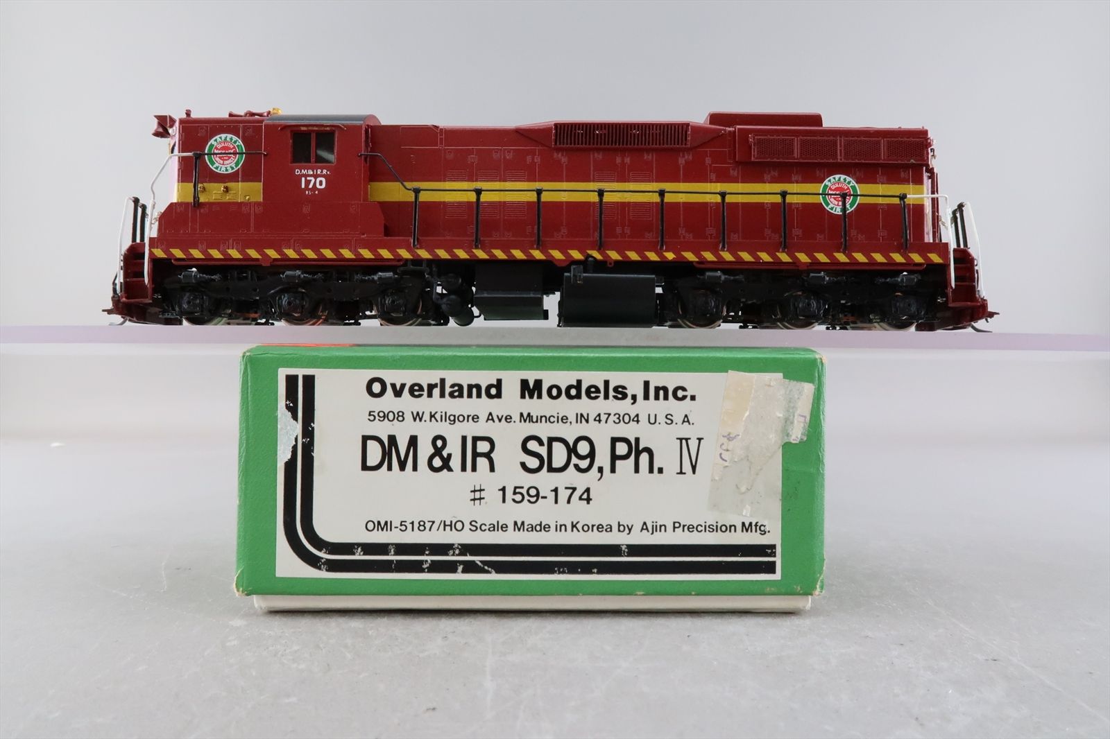 HO Brass Model - OMI 5187 DM&IR Duluth Missabe & Iron Range SD9 Phase ...