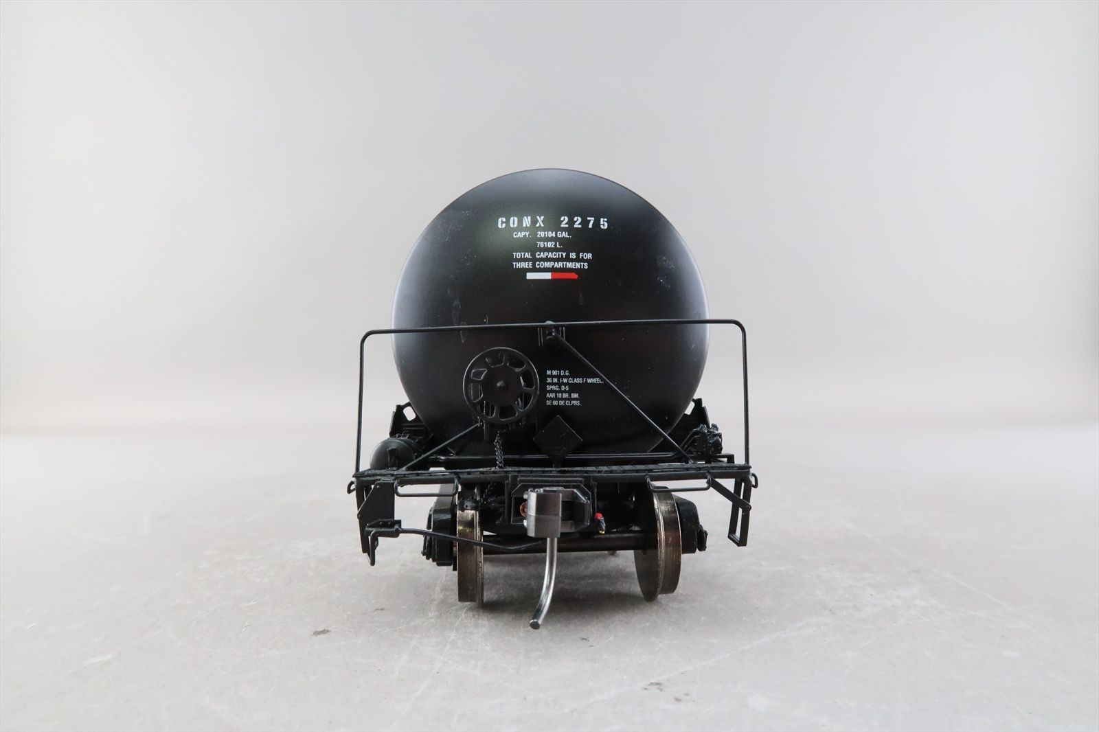 O Brass Model - PRB Pecos River 4462P CONX Conoco Trinity Tank Car ...