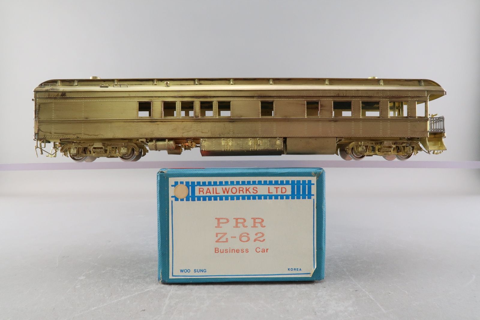 HO Brass Model - Railworks PRR Pennsylvania Z-62 Business Car ...