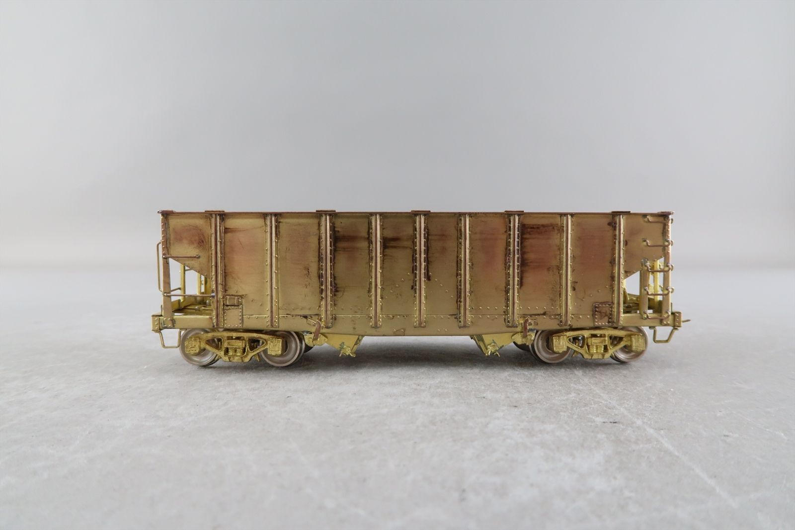 HO Brass Model - Railworks R-138 PRR Pennsylvania GL - GLc 2 Bay Hopper ...