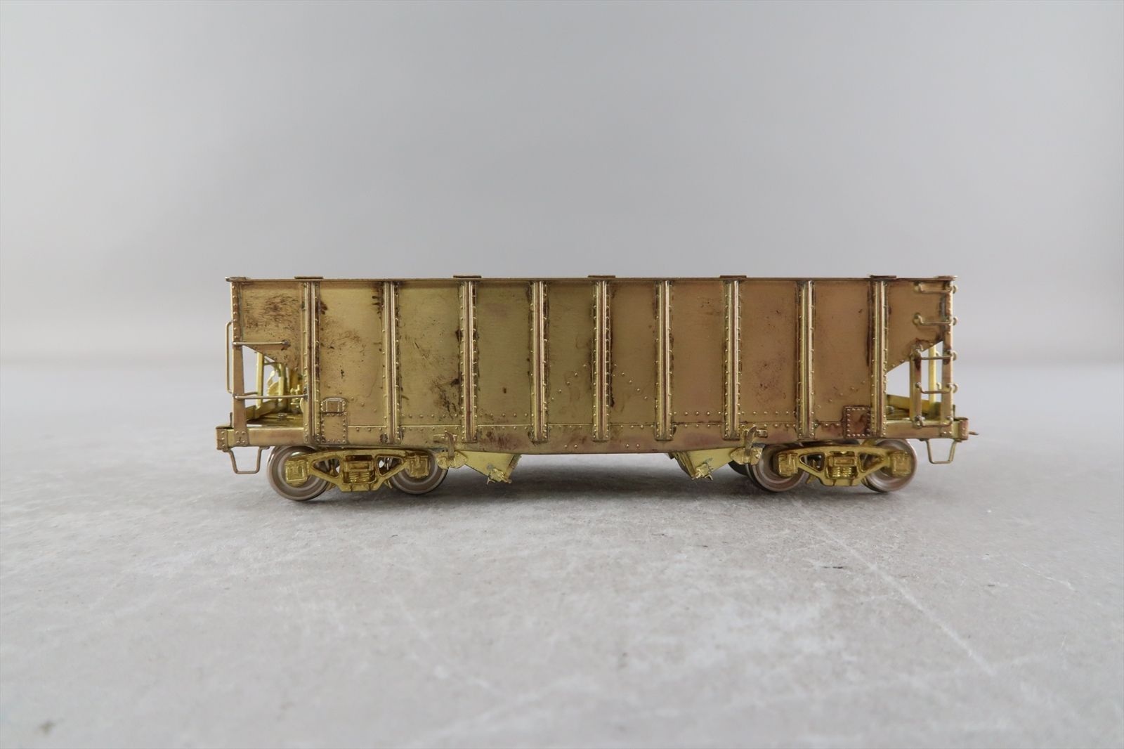 HO Brass Model - Railworks R-138 PRR Pennsylvania GL - GLc 2 Bay Hopper ...