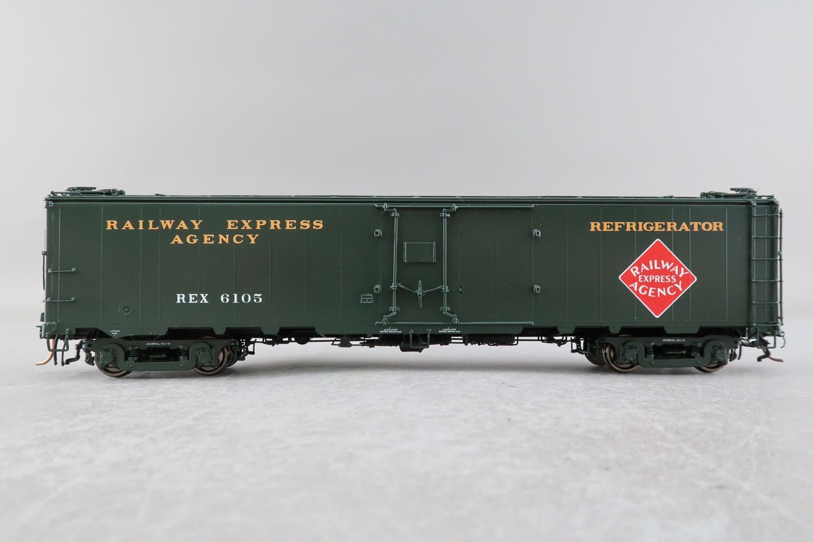 S Brass Model - RRM River Raisin REA-003.1 REX Railway Express Agency ...