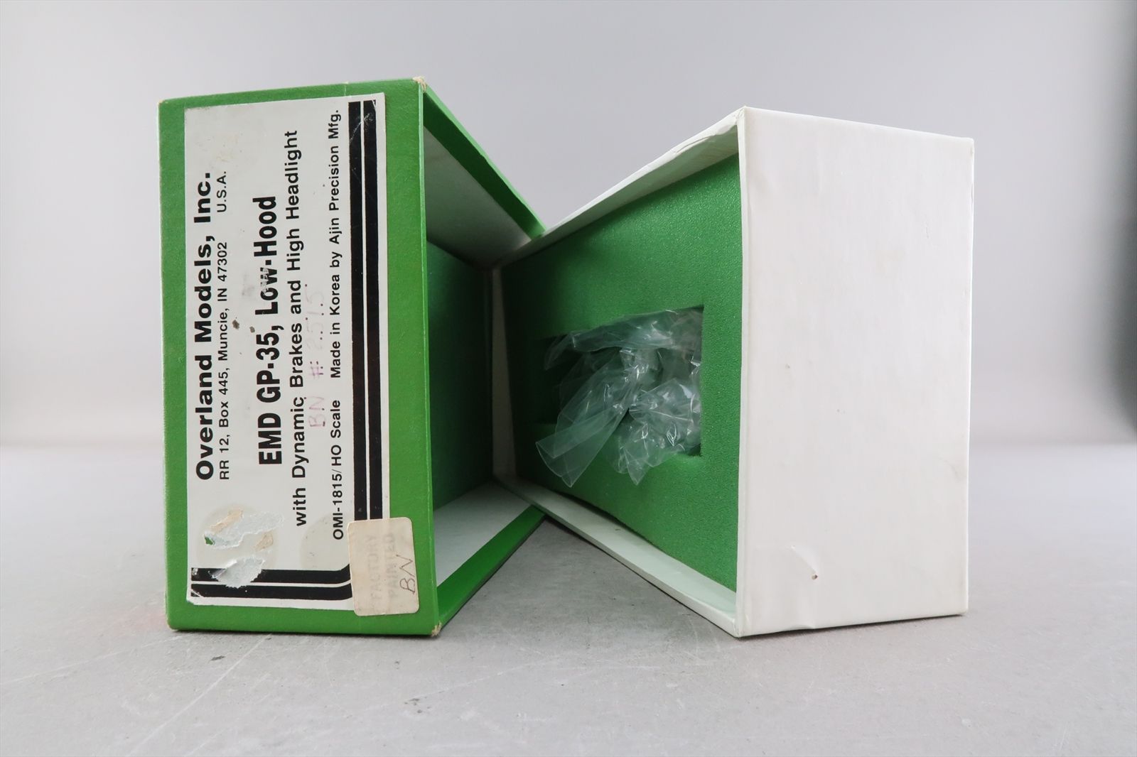 HO Brass Model - OMI 1815 BN Burlington Northern EMD GP-35 Low Hood Dynamic Brakes High ...