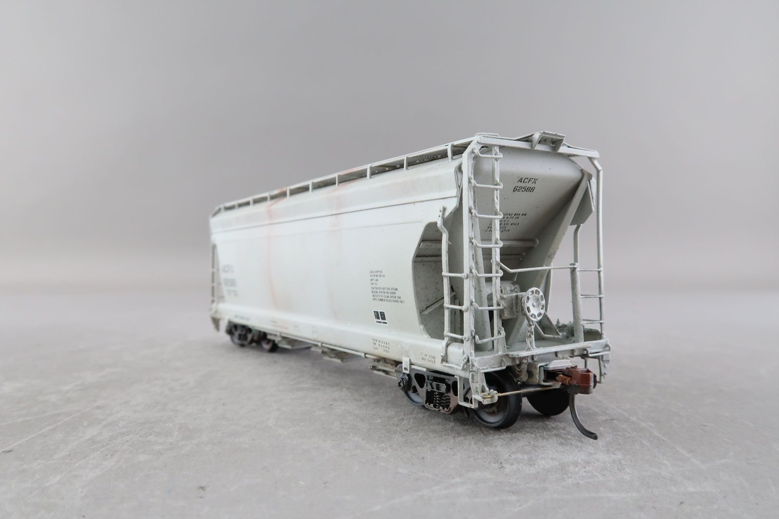 HO Brass Model - OMI 3094 ACF ACFX 3 Bay Centerflow 3560 Covered Hopper ...