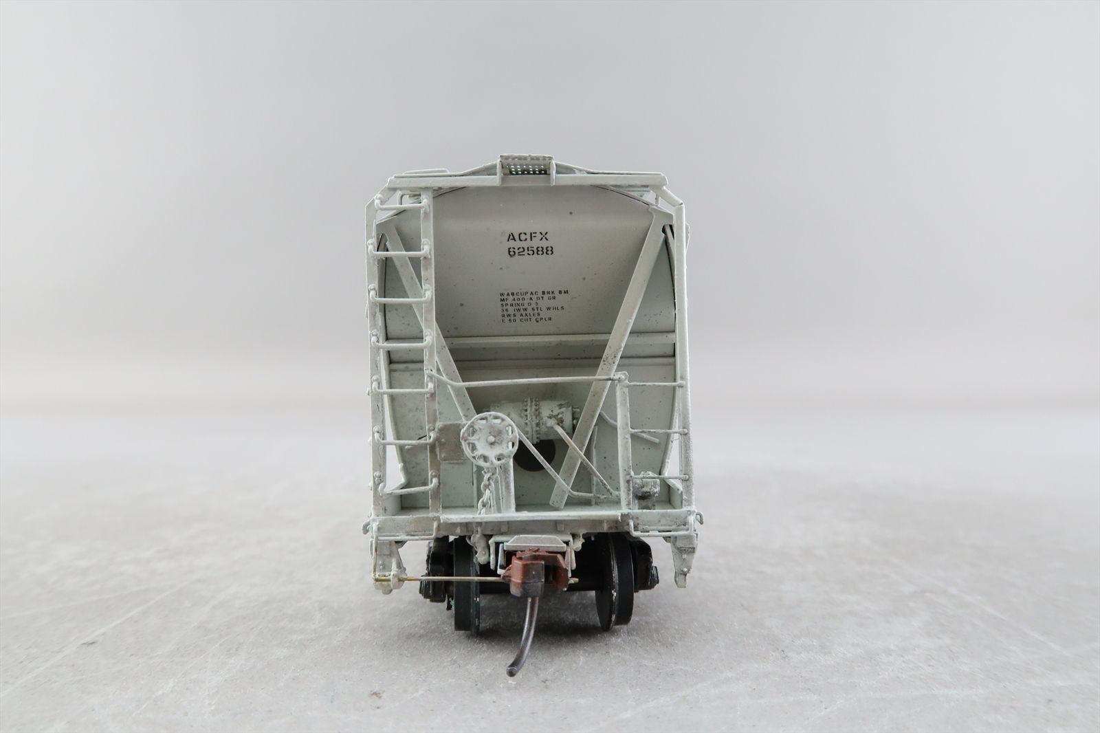 HO Brass Model - OMI 3094 ACF ACFX 3 Bay Centerflow 3560 Covered Hopper ...