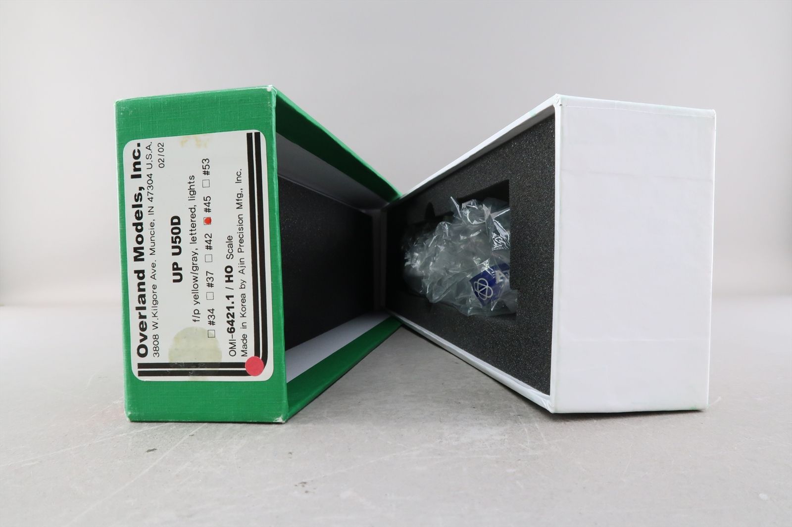 HO Brass Model - OMI 6421.1 UP Union Pacific U50D #45 - F/P - 2002 Run ...