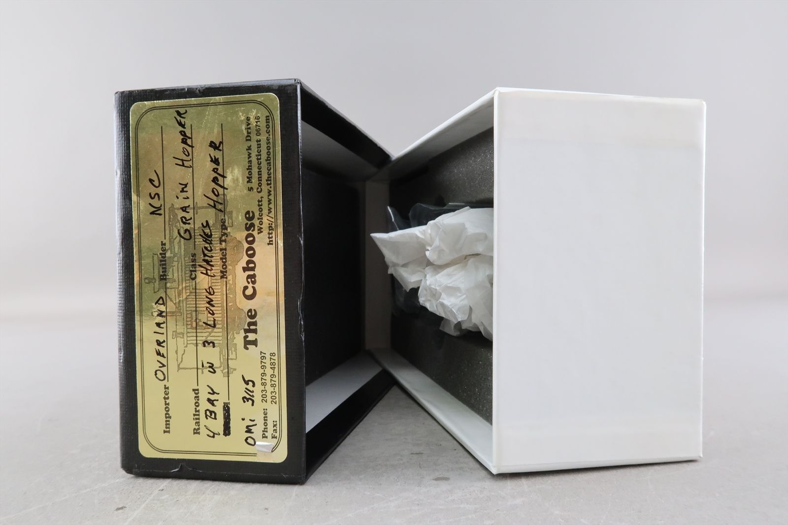 HO Brass Model - OMI 3115 CN PTEX Canpotex Limited Cylindrical Covered ...