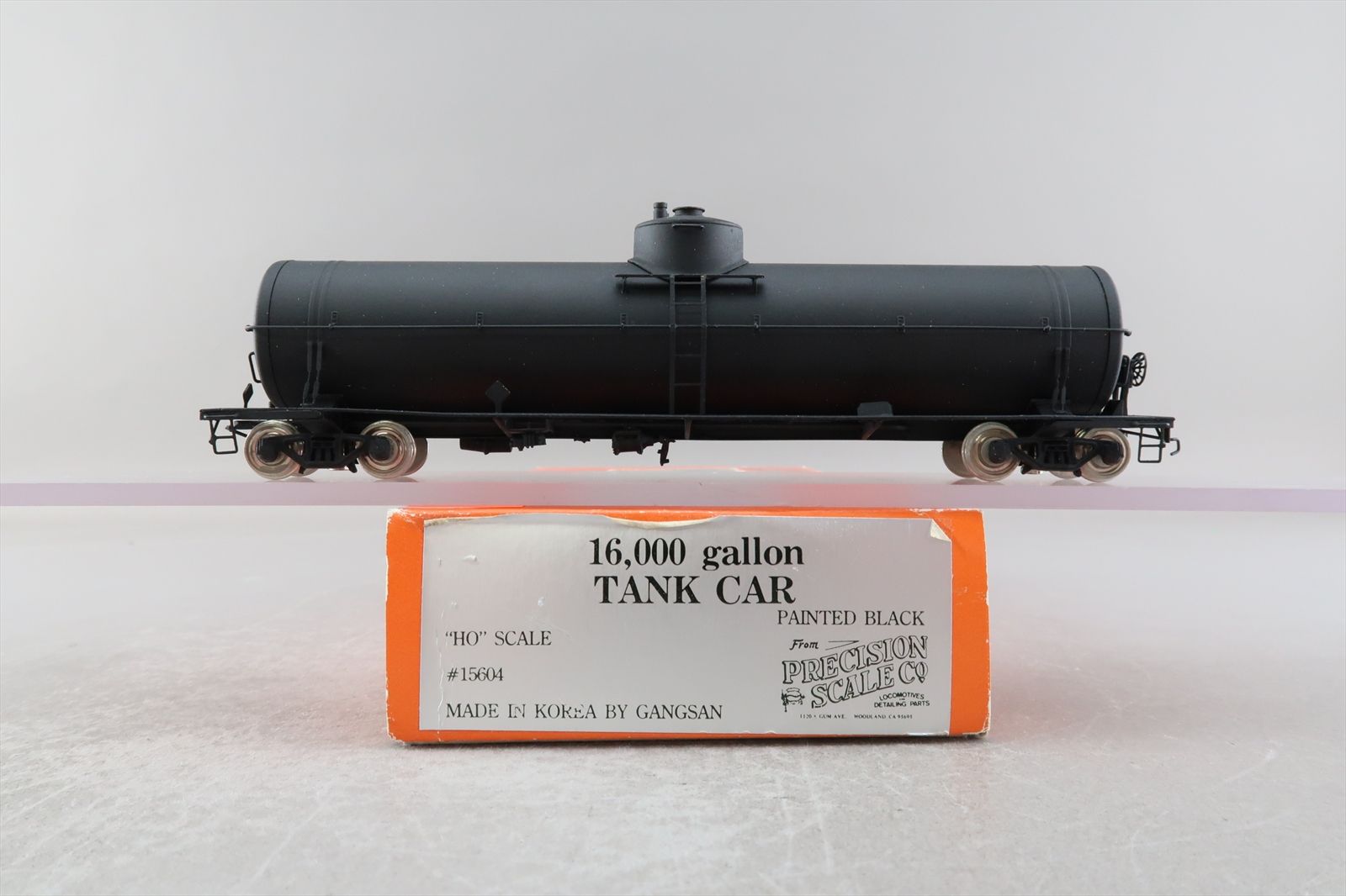 HO Brass Model - PSC 15604 TCX Texaco 16000 Gallon Tank Car Black - F/P ...