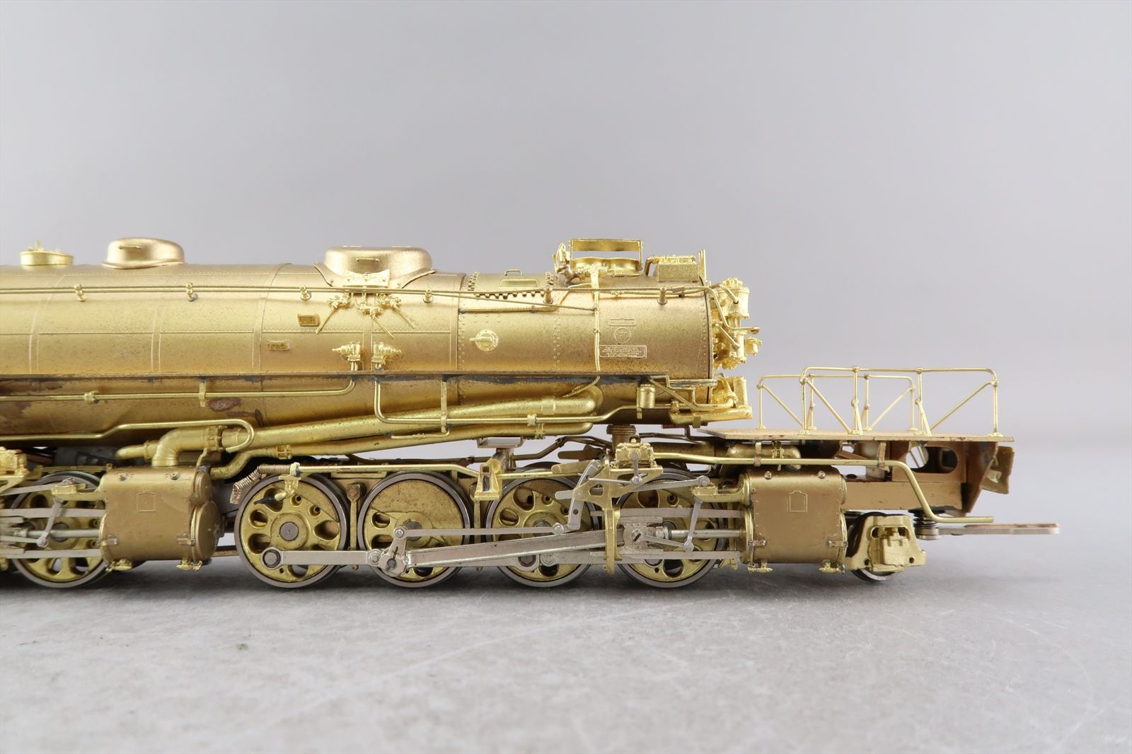 HO Brass Model - Key SP Southern Pacific 4-8-8-2 AC-7 Cab Forward #4176 - Unpainted - 1984 Run ...