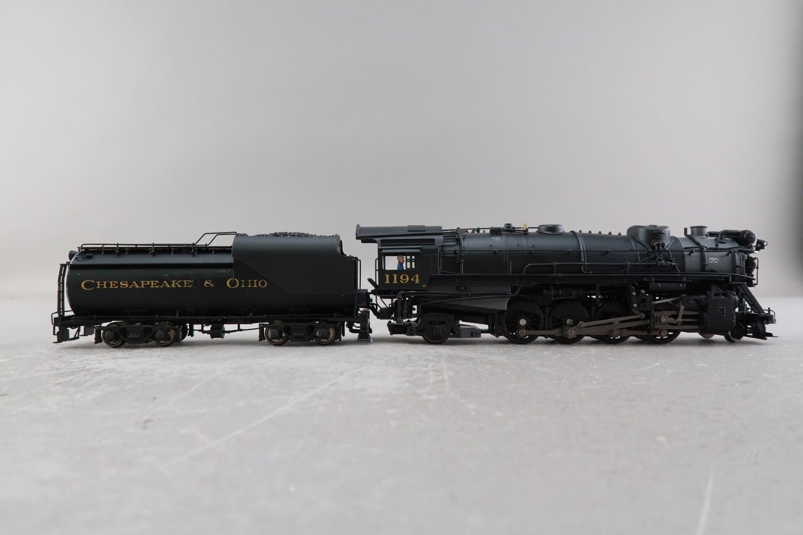 HO Brass Hybrid Model - BLI 7598 C&O Chesapeake & Ohio k-2 Mikado 2-8-2 ...