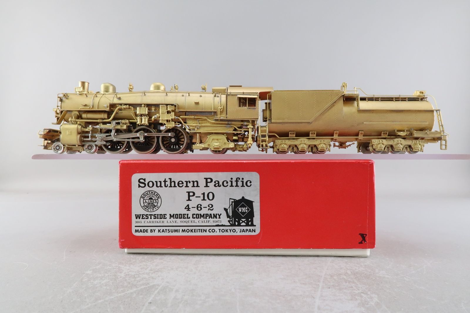 HO Brass Model - WMC SP Southern Pacific 4-6-2 Pacific P-10 - Unpainted ...