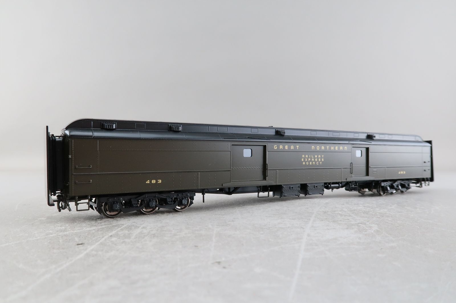 HO Brass Model - CIL 2345.1 GN Great Northern HW Heavyweight Baggage ...