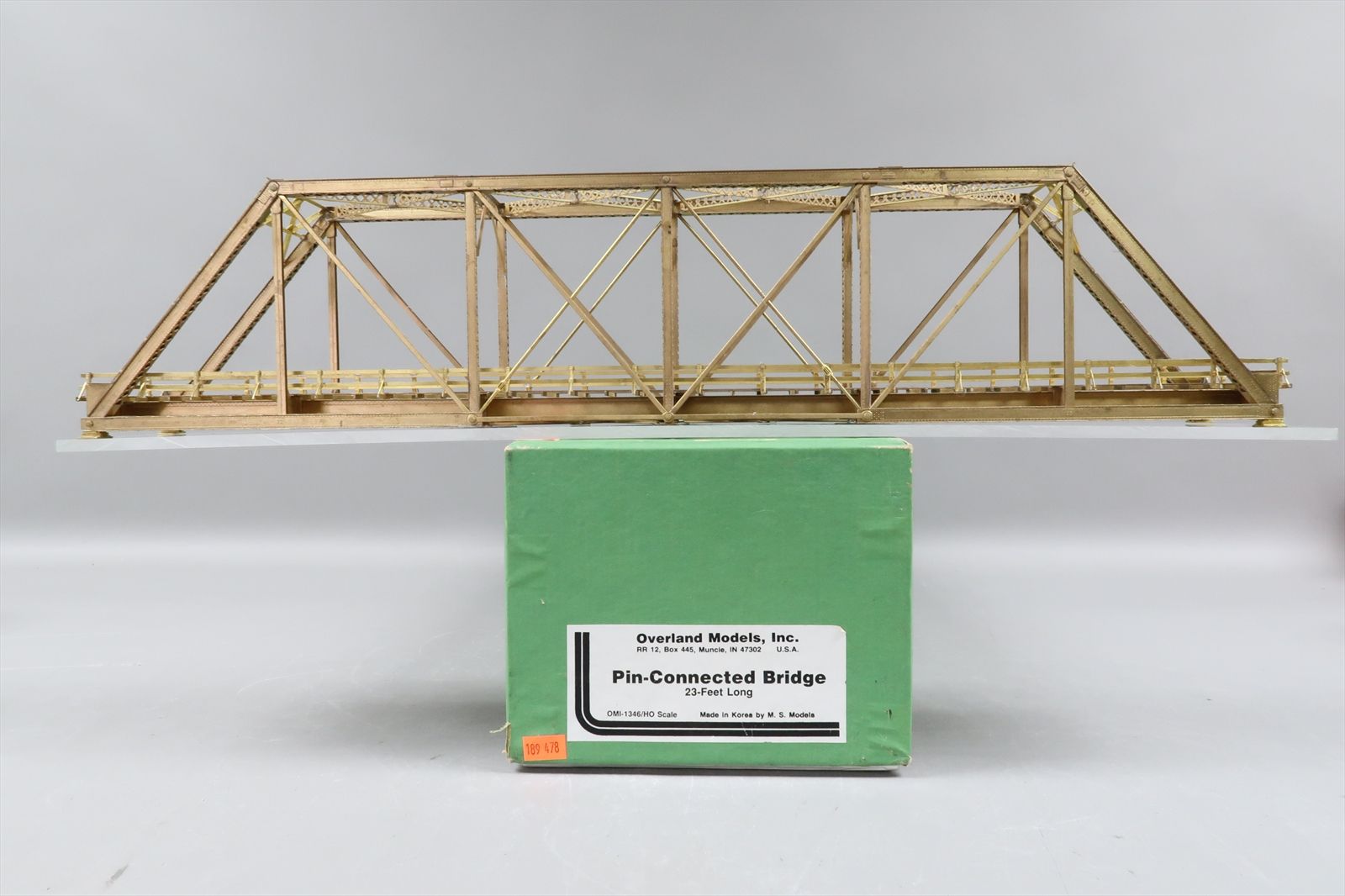 HO Brass Model - OMI 1346 Pin-Connected Bridge 167' Long - Unpainted ...