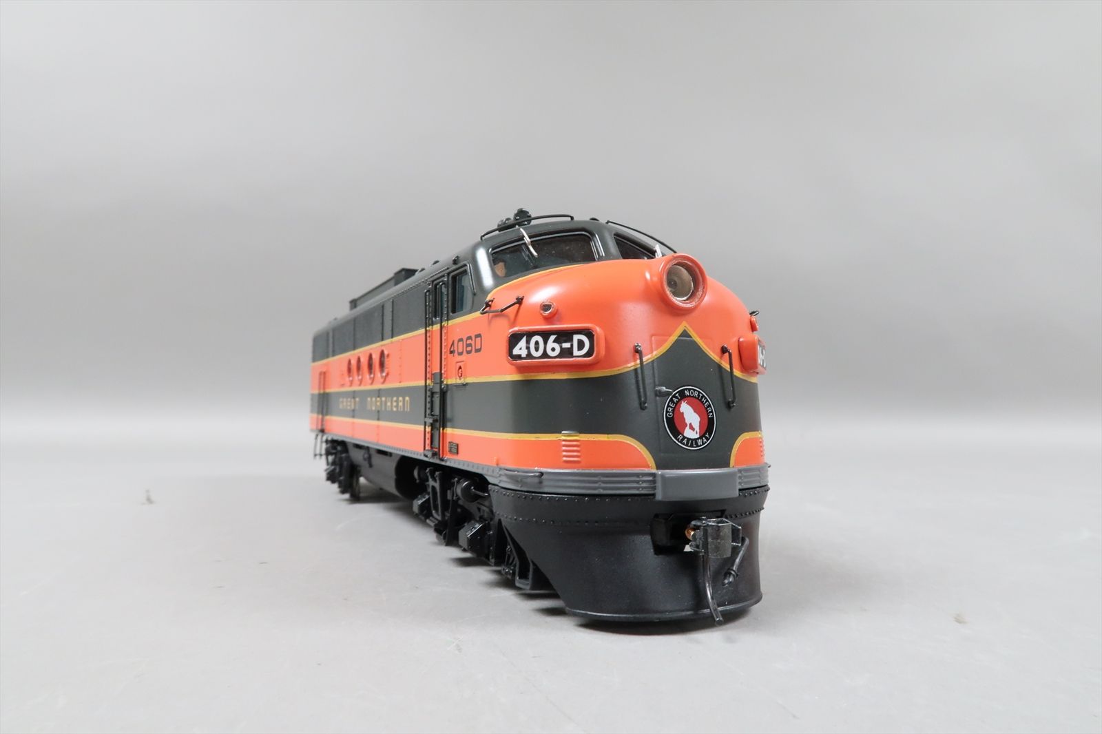 O Scale Hybrid Model - Sunset GN Great Northern EMD FTA FTB A B Set #406D #406B - F/P + DCC ...