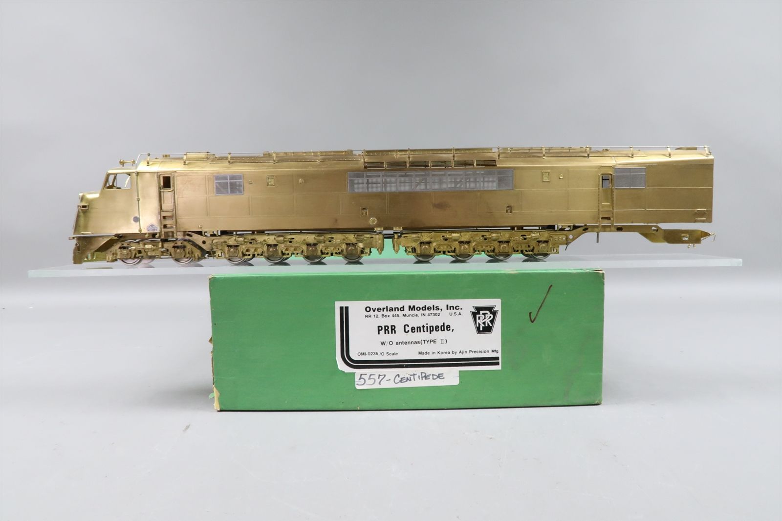 O Brass Model - OMI 0235 PRR Pennsylvania Baldwin Centipede - Unpainted ...