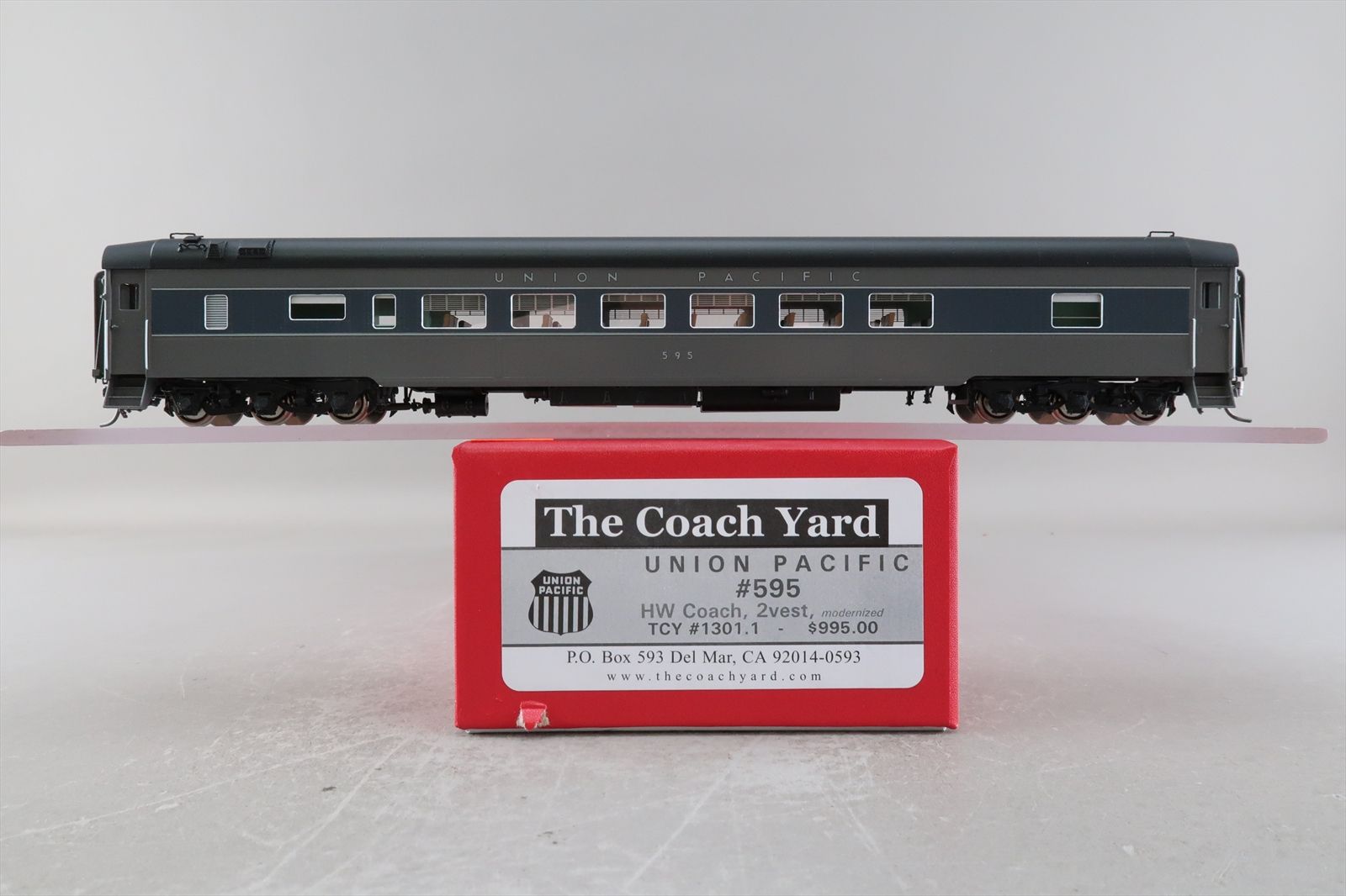 HO Brass Model - TCY 1301.1 UP Union Pacific Modernized HW Heavyweight ...