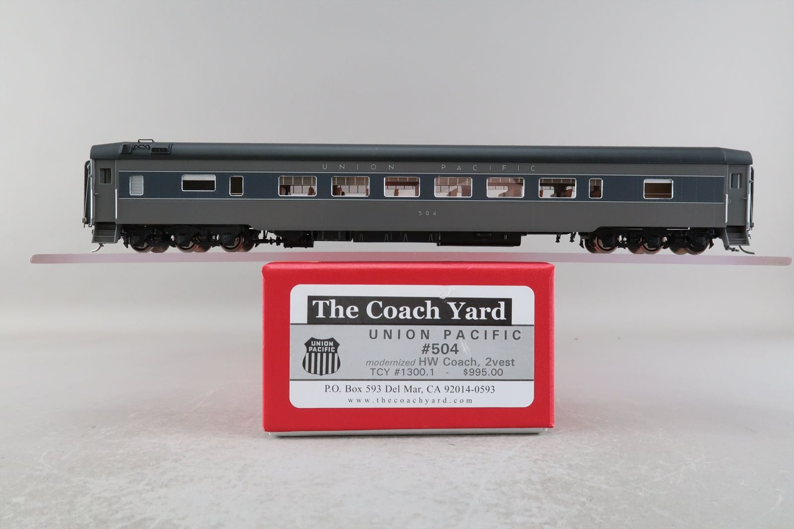 HO Brass Model - TCY 1300.1 UP Union Pacific Modernized HW Heavyweight ...