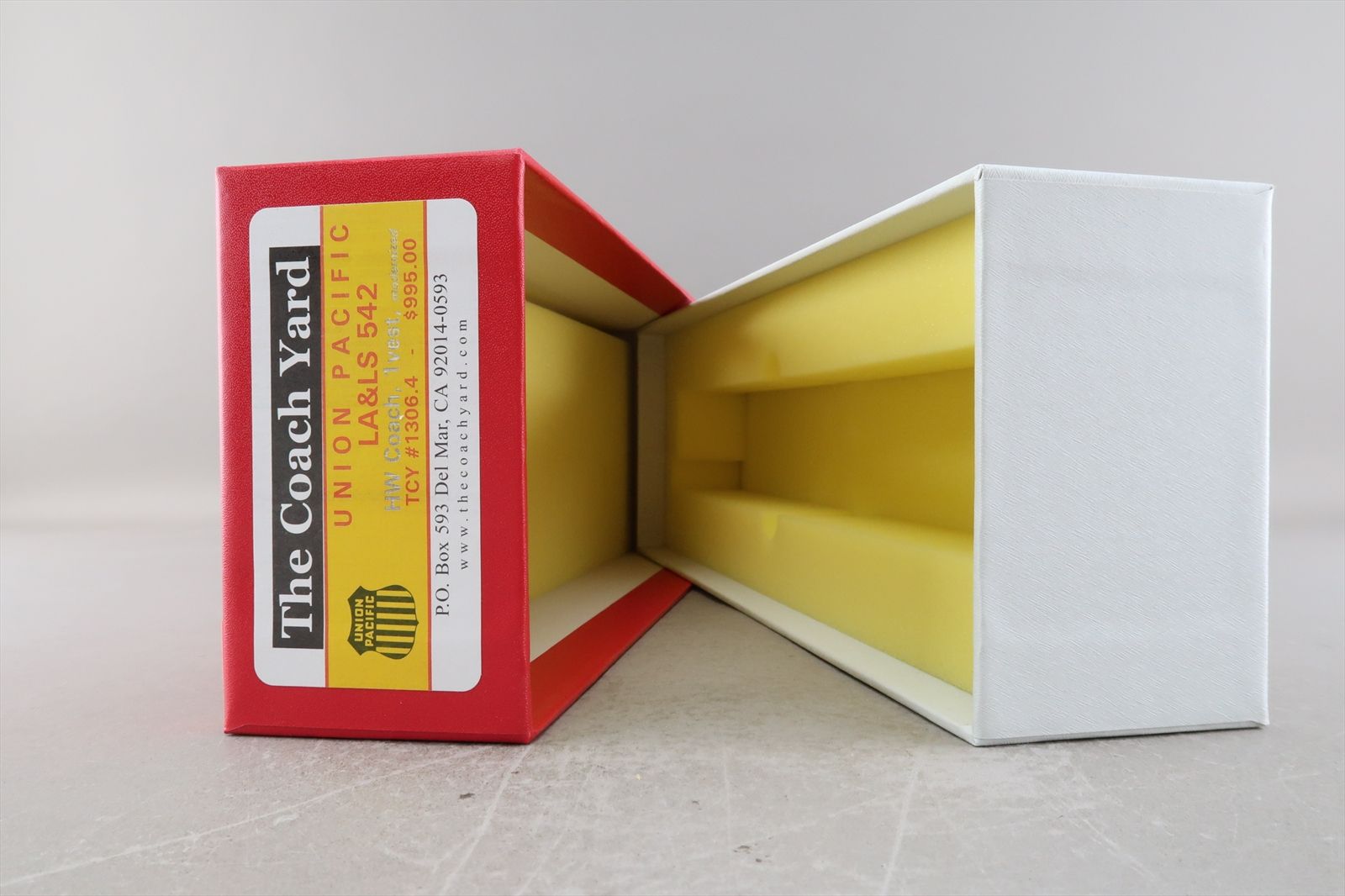 HO Brass Model - TCY 1306.4 UP Union Pacific LA&LS HW Heavyweight Coach ...