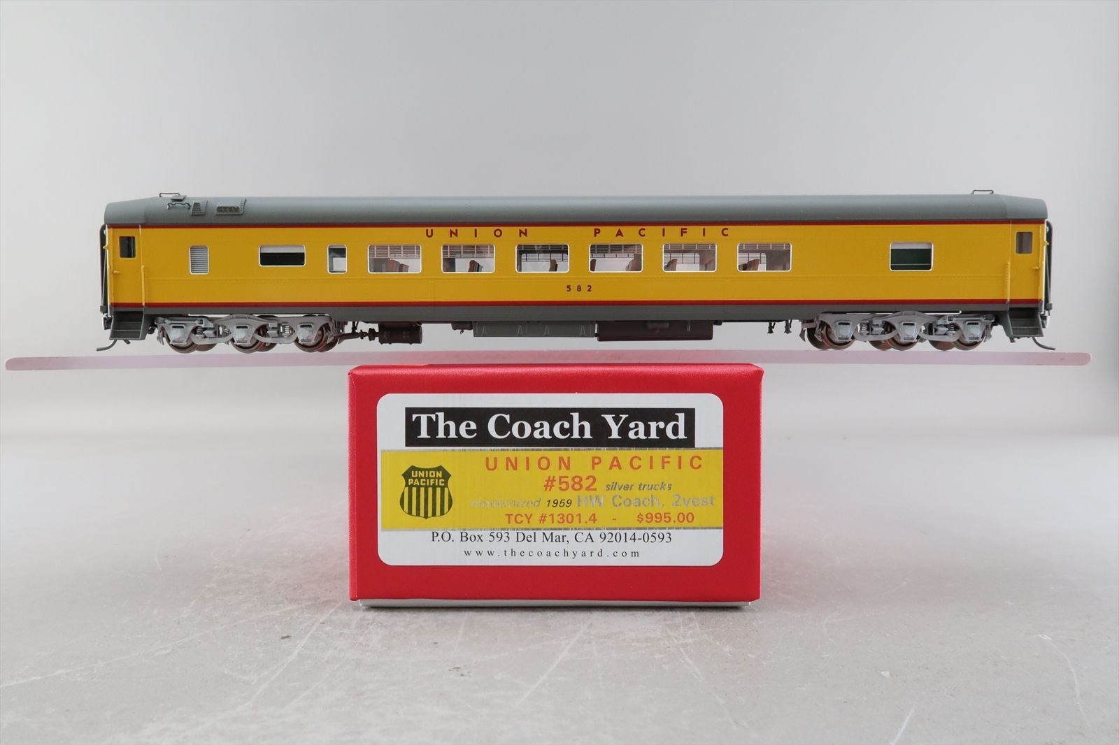 HO Brass Model - TCY 1301.4 UP Union Pacific Modernized 1959 HW ...