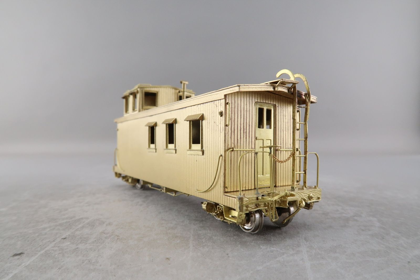 Sn3 Brass Model - PBL D&RGW Rio Grande Long Caboose Peaked Roof #0584 ...