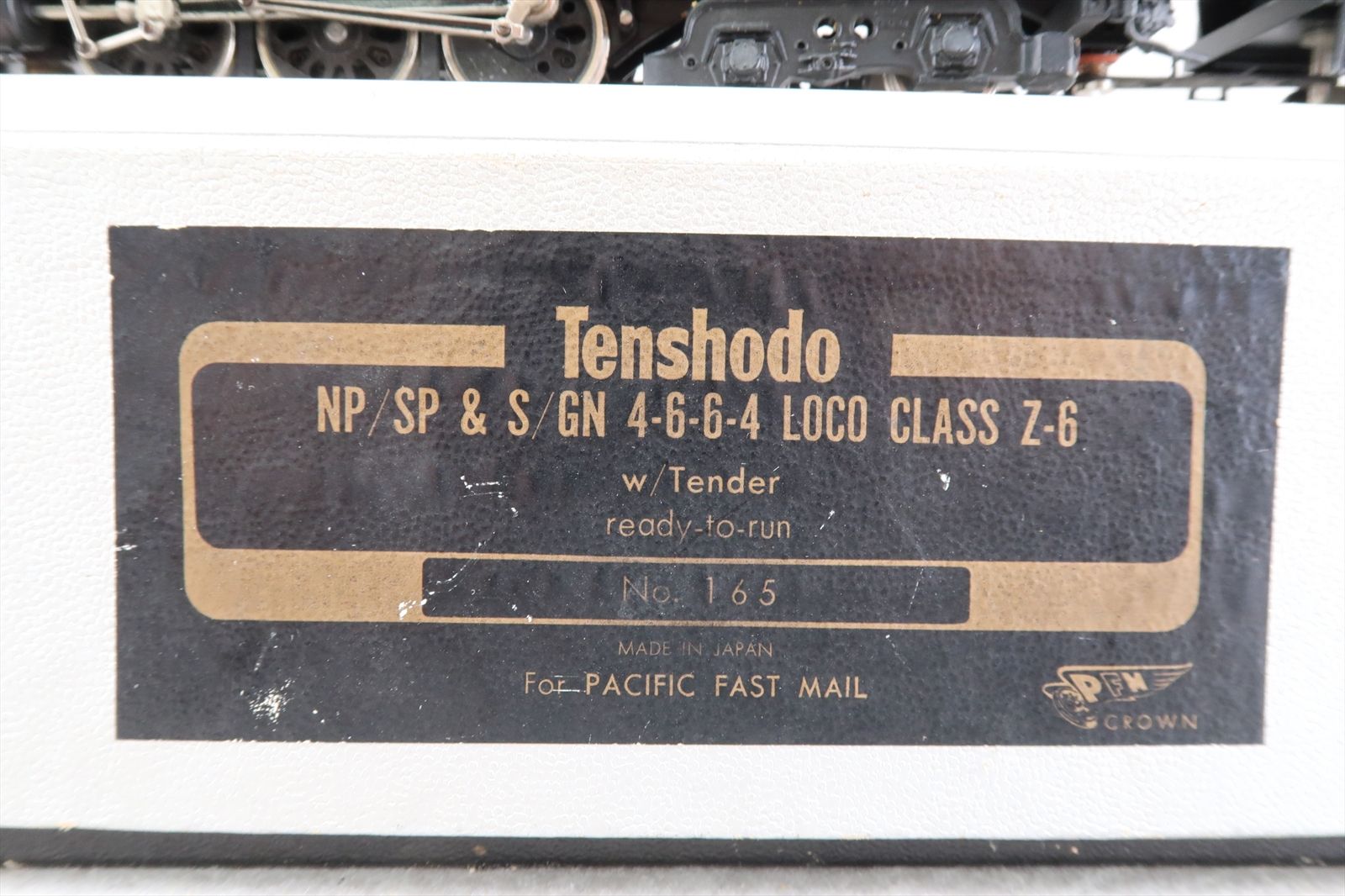 HO Brass Model - PFM 165 GN / NP / SP&S Great Northern Pacific Z-6 4-6 ...