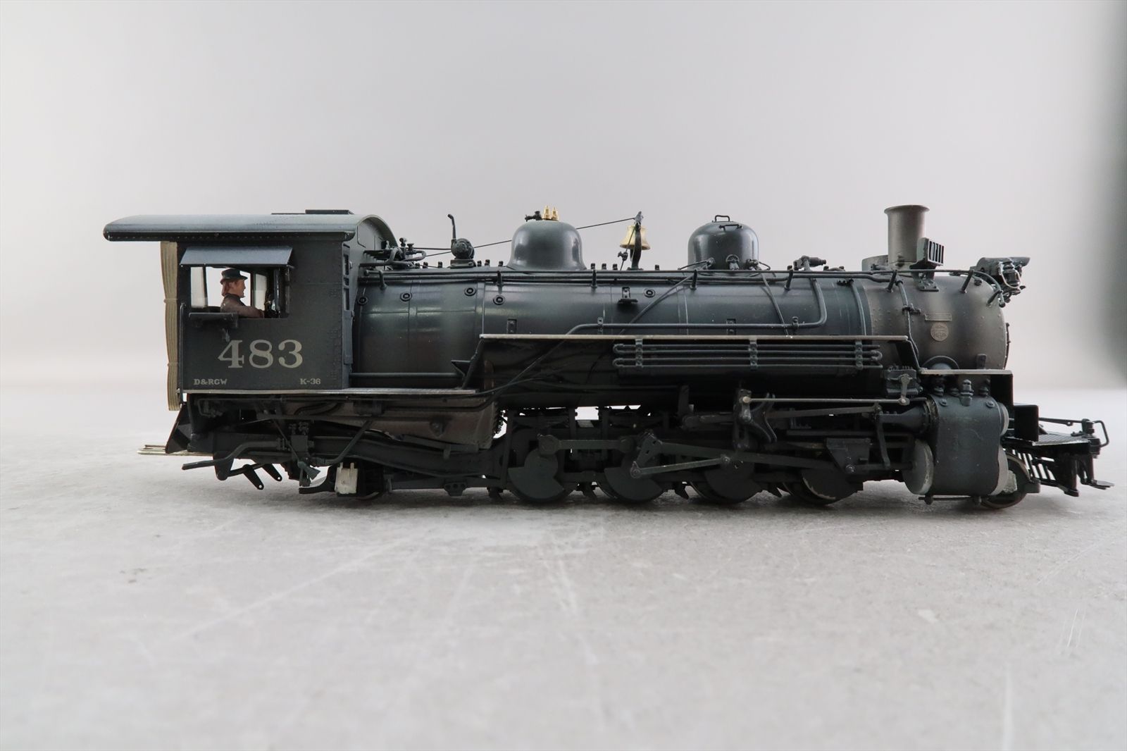 Sn3 Brass Model - P-B-L Milestone D&RGW Rio Grande K-36 Late 1930's ...
