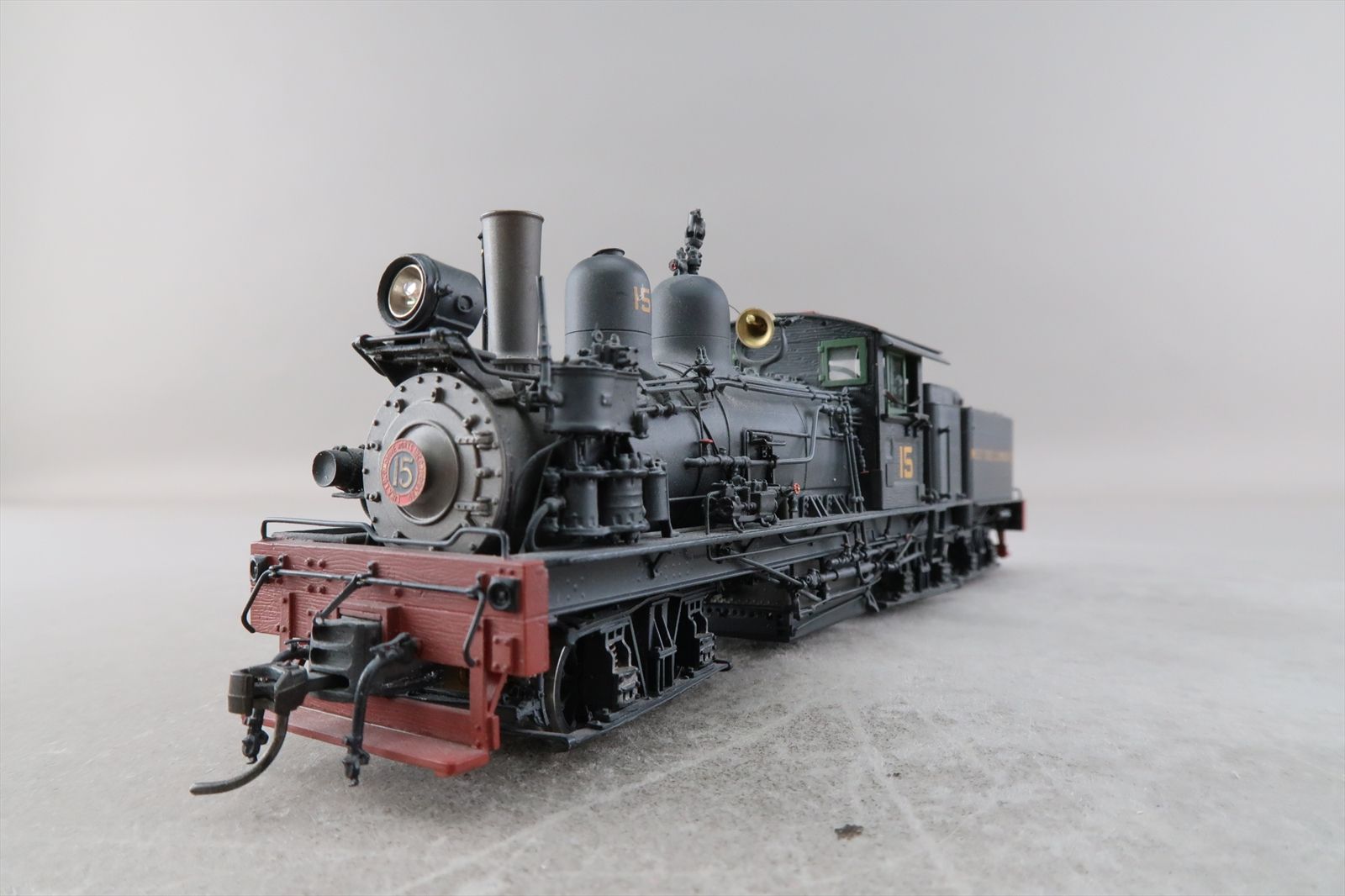 Sn3 Brass Model - PBL Milestone WSLCo West Side Lumber 3-Truck Shay #15 ...