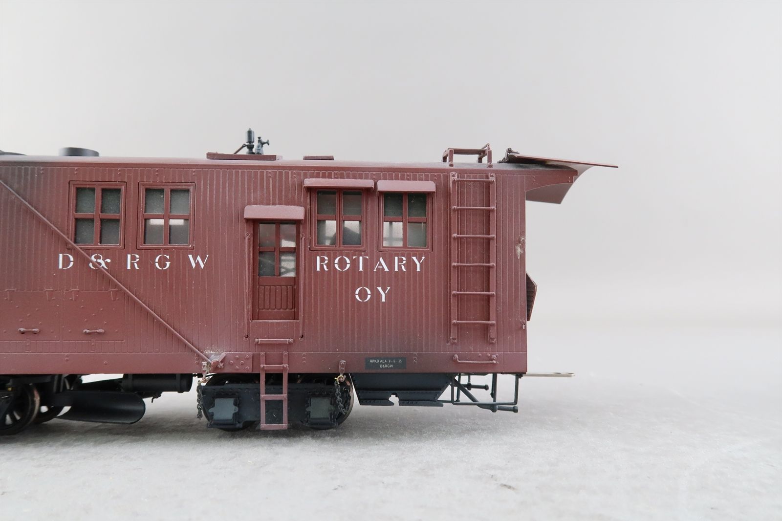 Sn3 Brass Model - PBL D&RGW Rio Grande Rotary Snowplow Snow Plow Circa ...
